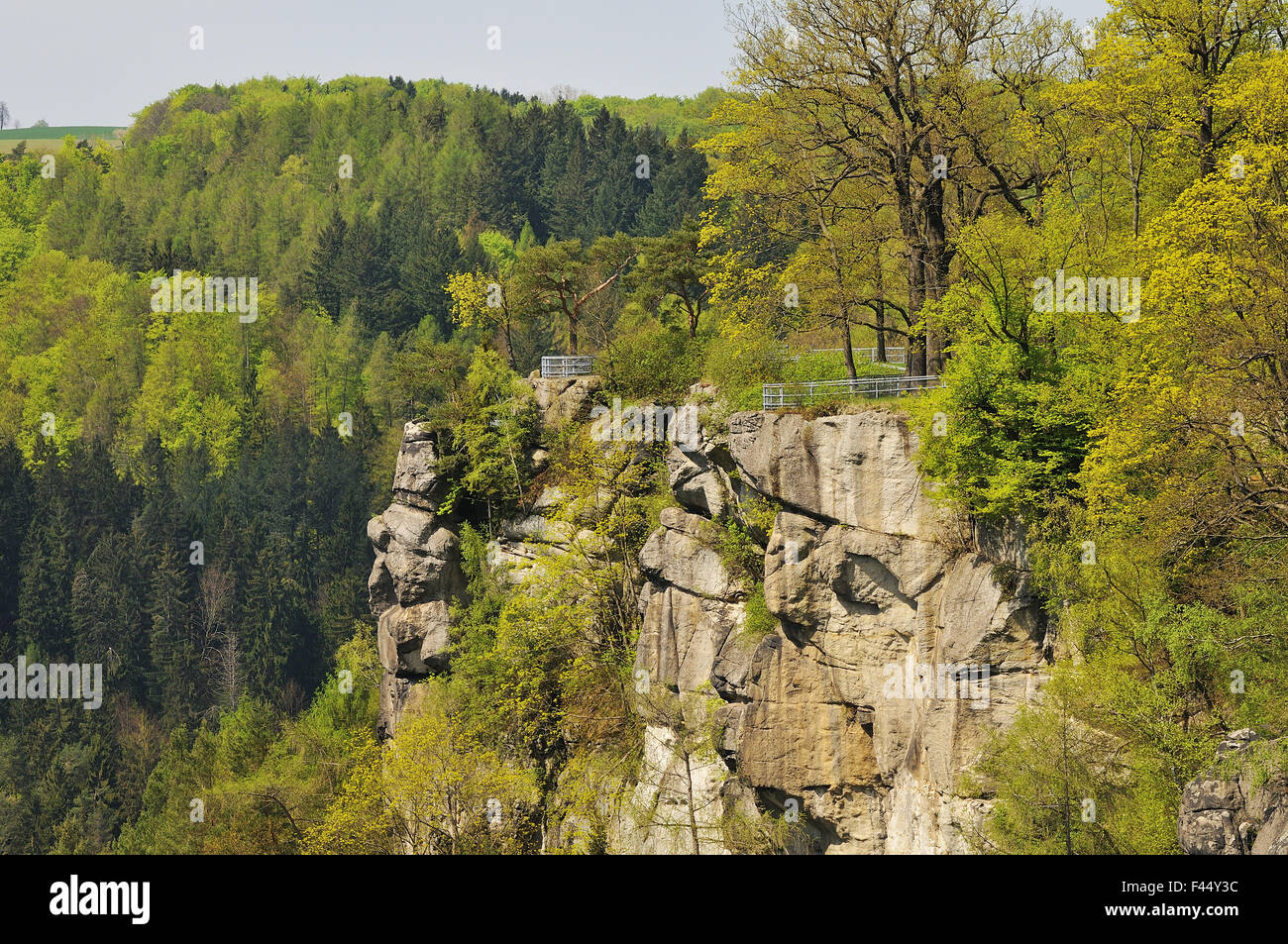 Townscape with hohnstein castle hi-res stock photography and images - Alamy