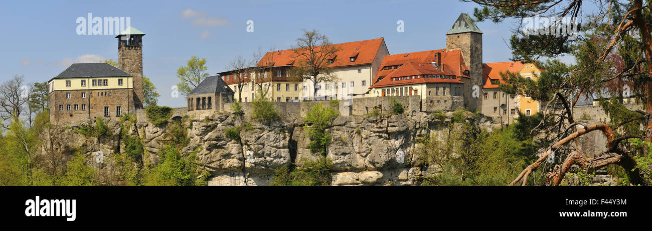Townscape With Hohnstein Castle High Resolution Stock Photography and ...