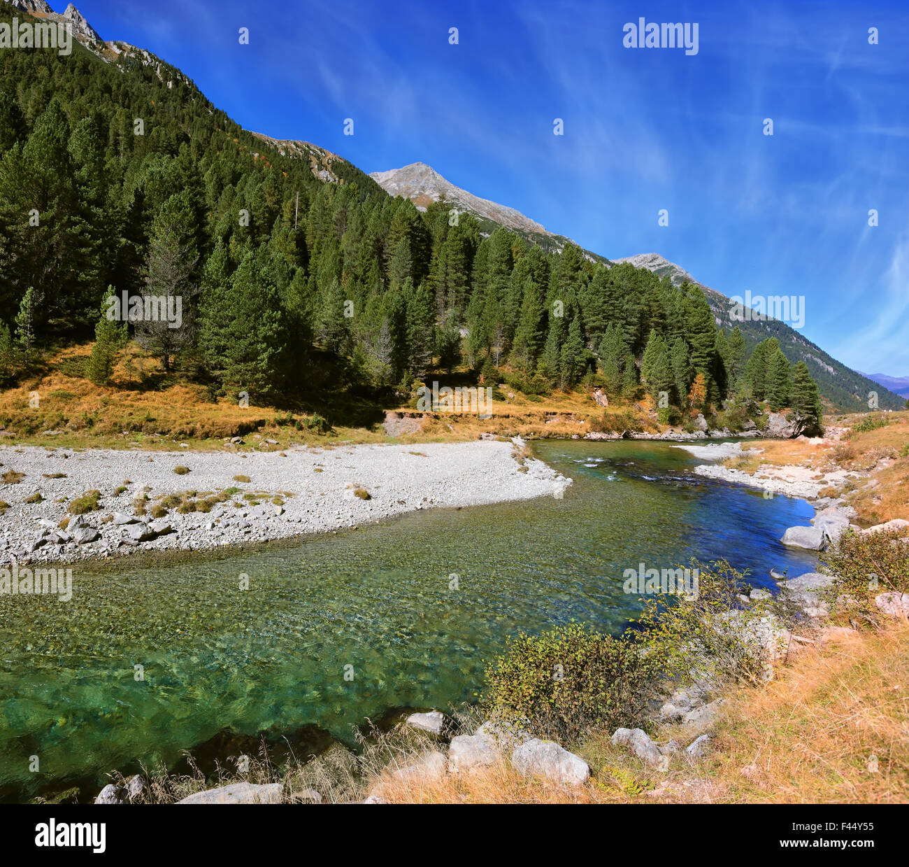 Headwaters of waterfalls Stock Photo - Alamy