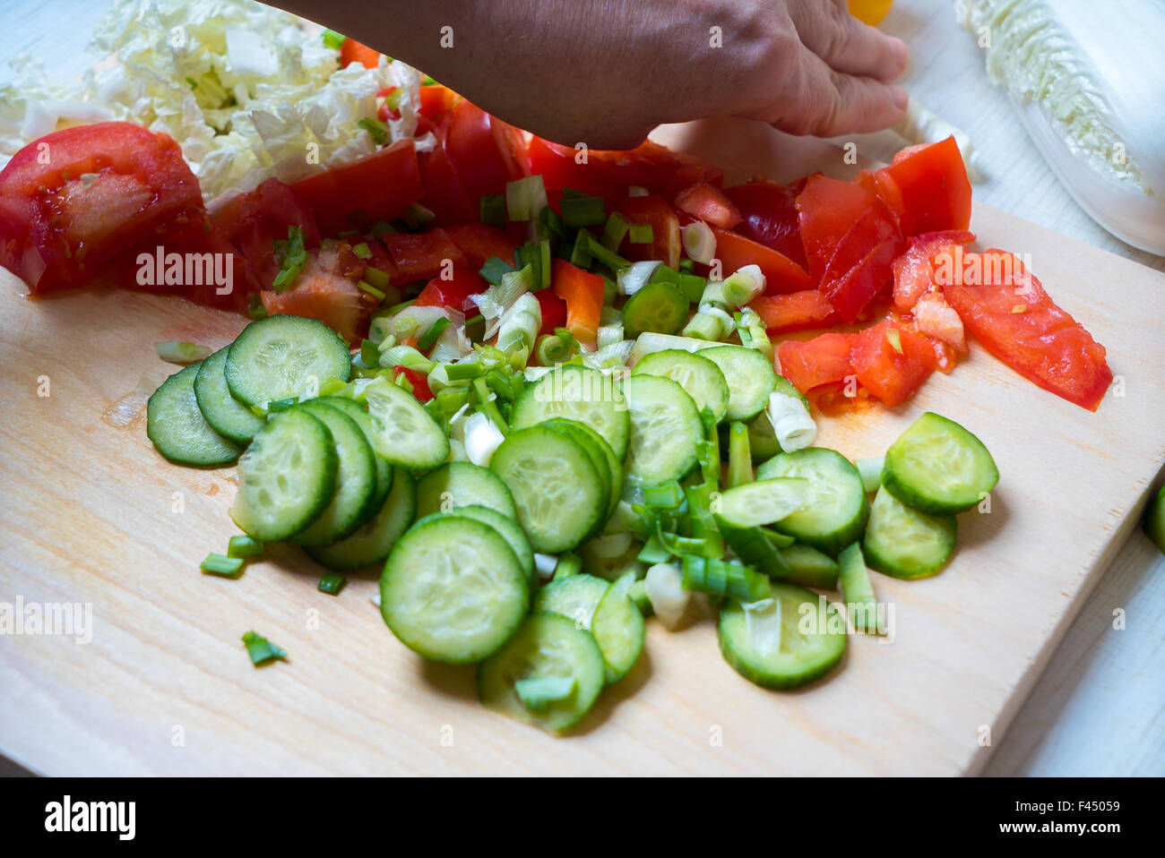 vegetables in the kitchen Stock Photo - Alamy