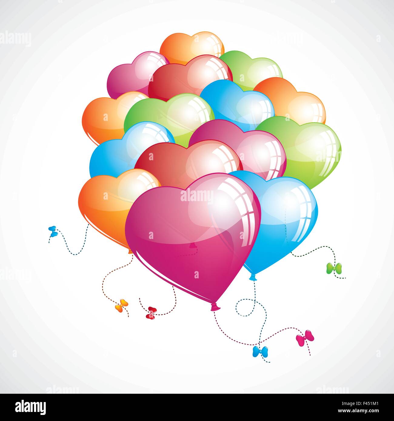 Cluster of balloons Stock Vector Images - Alamy