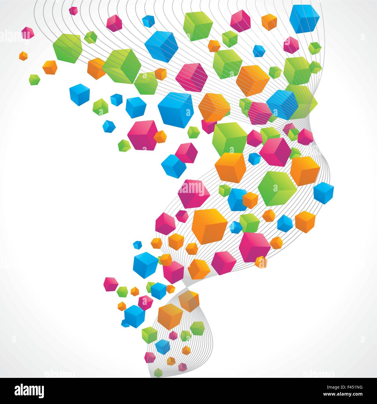 Digital design colorful background Stock Vector Images - Alamy