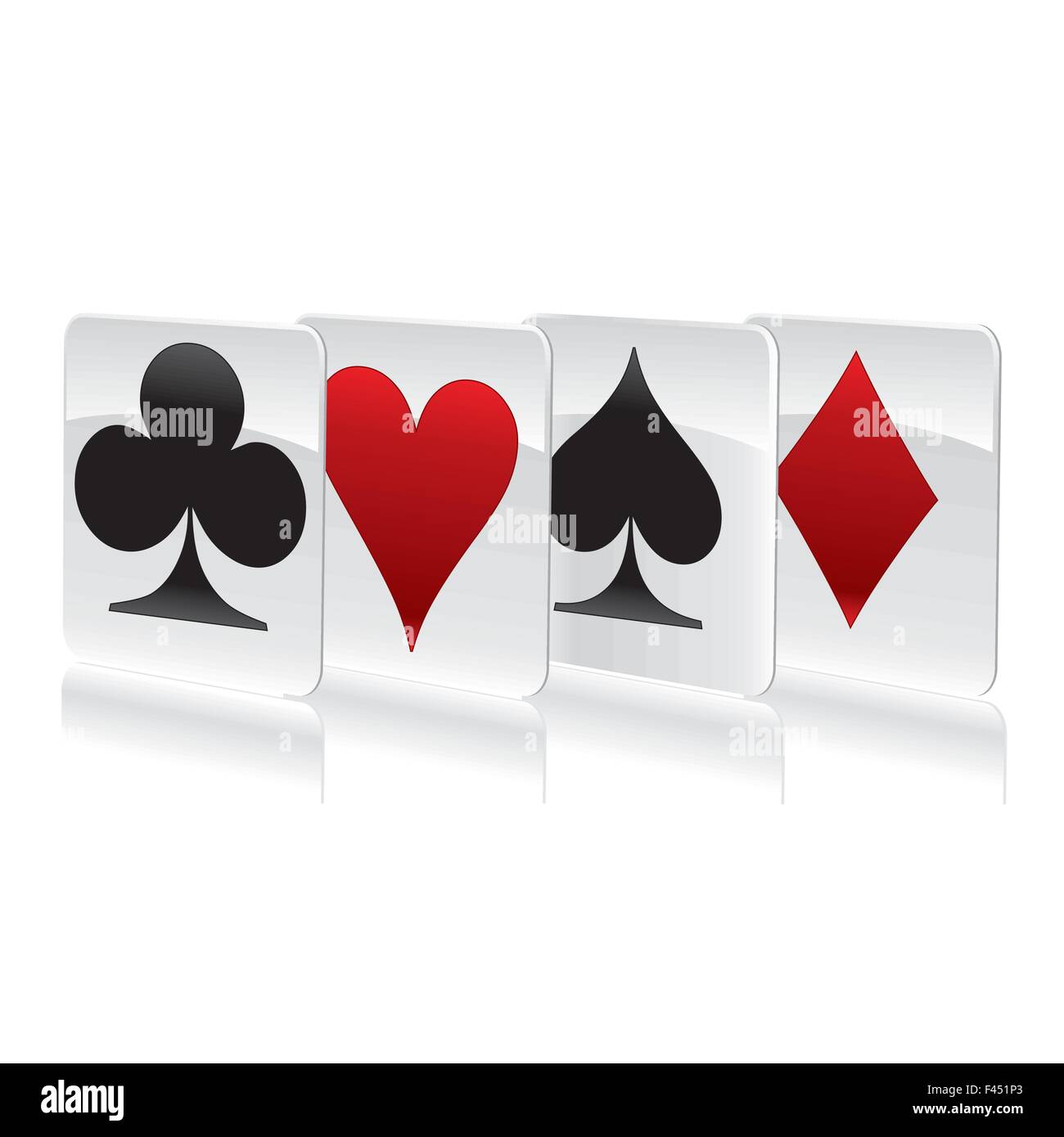 Playing cards symbols hi-res stock photography and images - Alamy