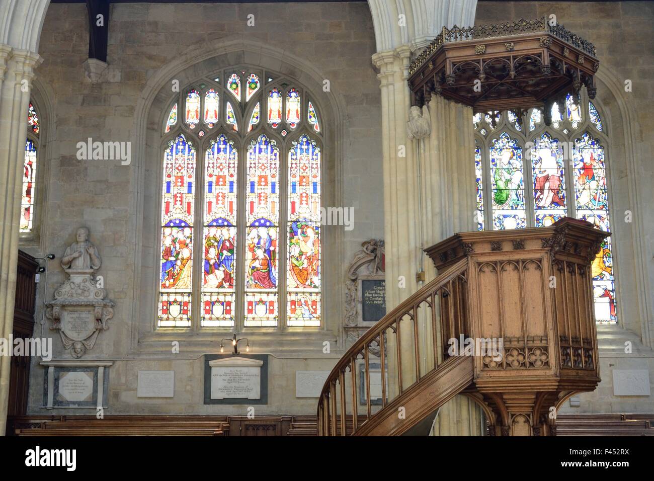 Church Pulpit England Stock Photo - Alamy