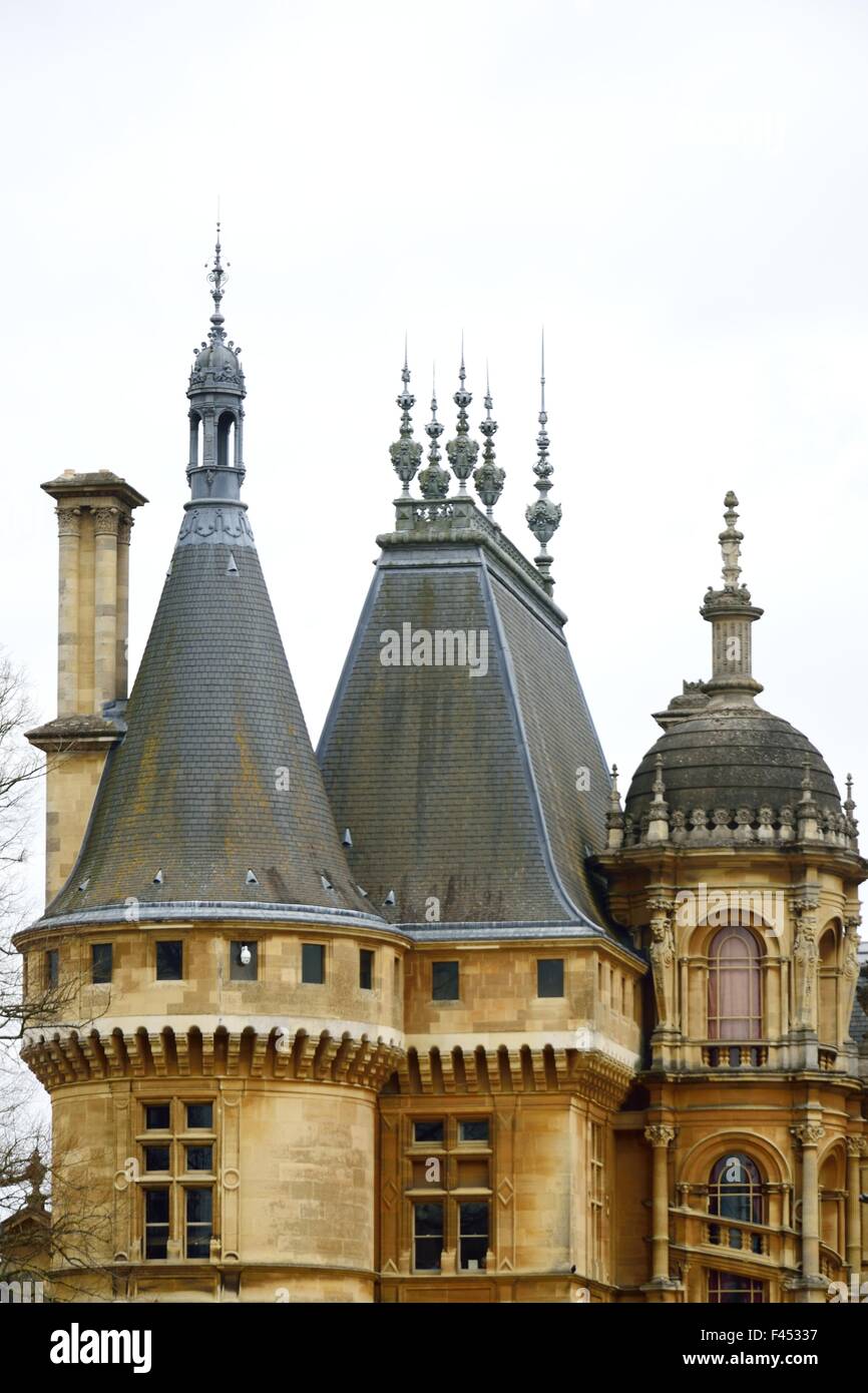 Typical Chateau style house Stock Photo - Alamy
