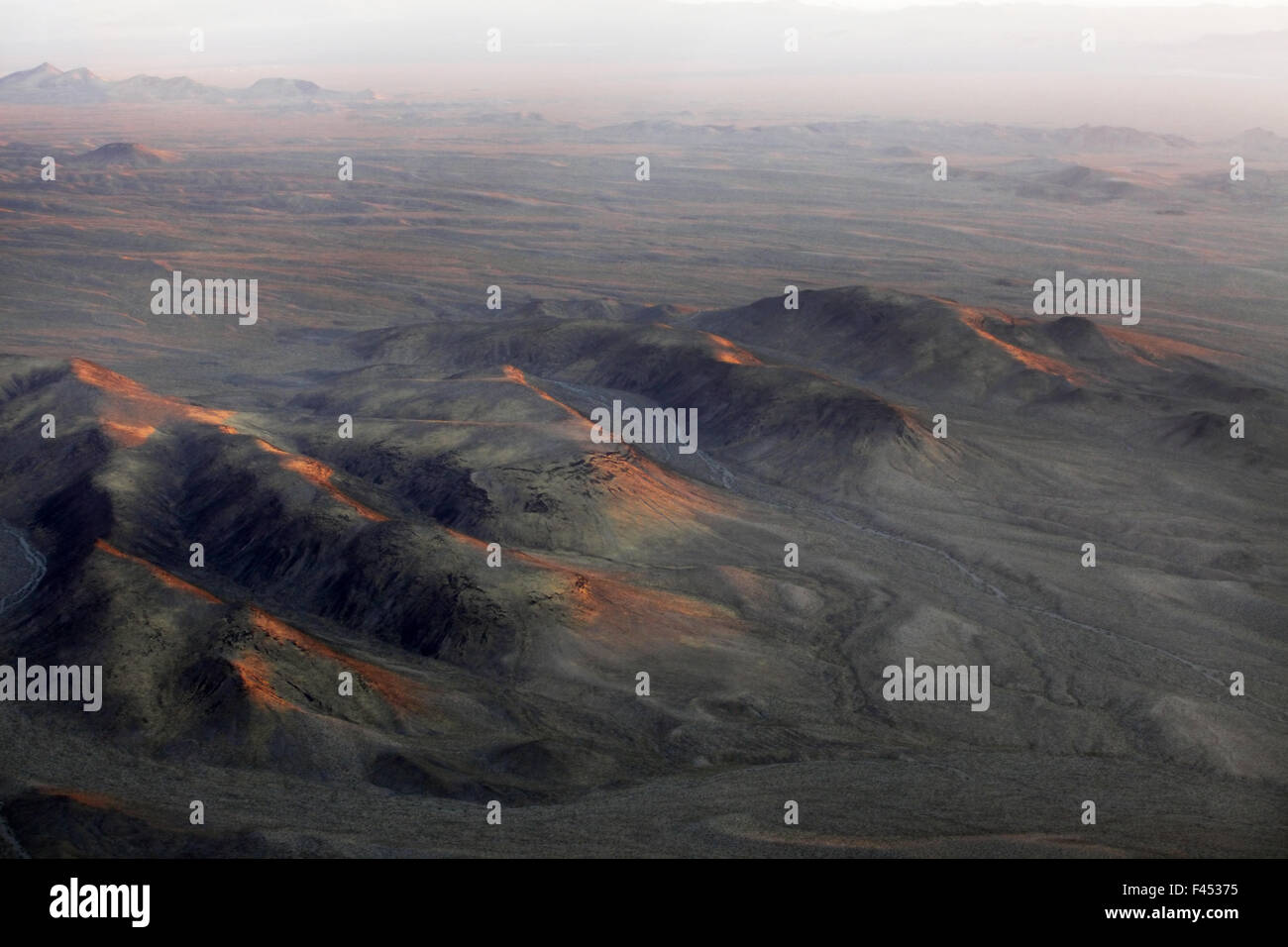 Desert the top view Stock Photo - Alamy