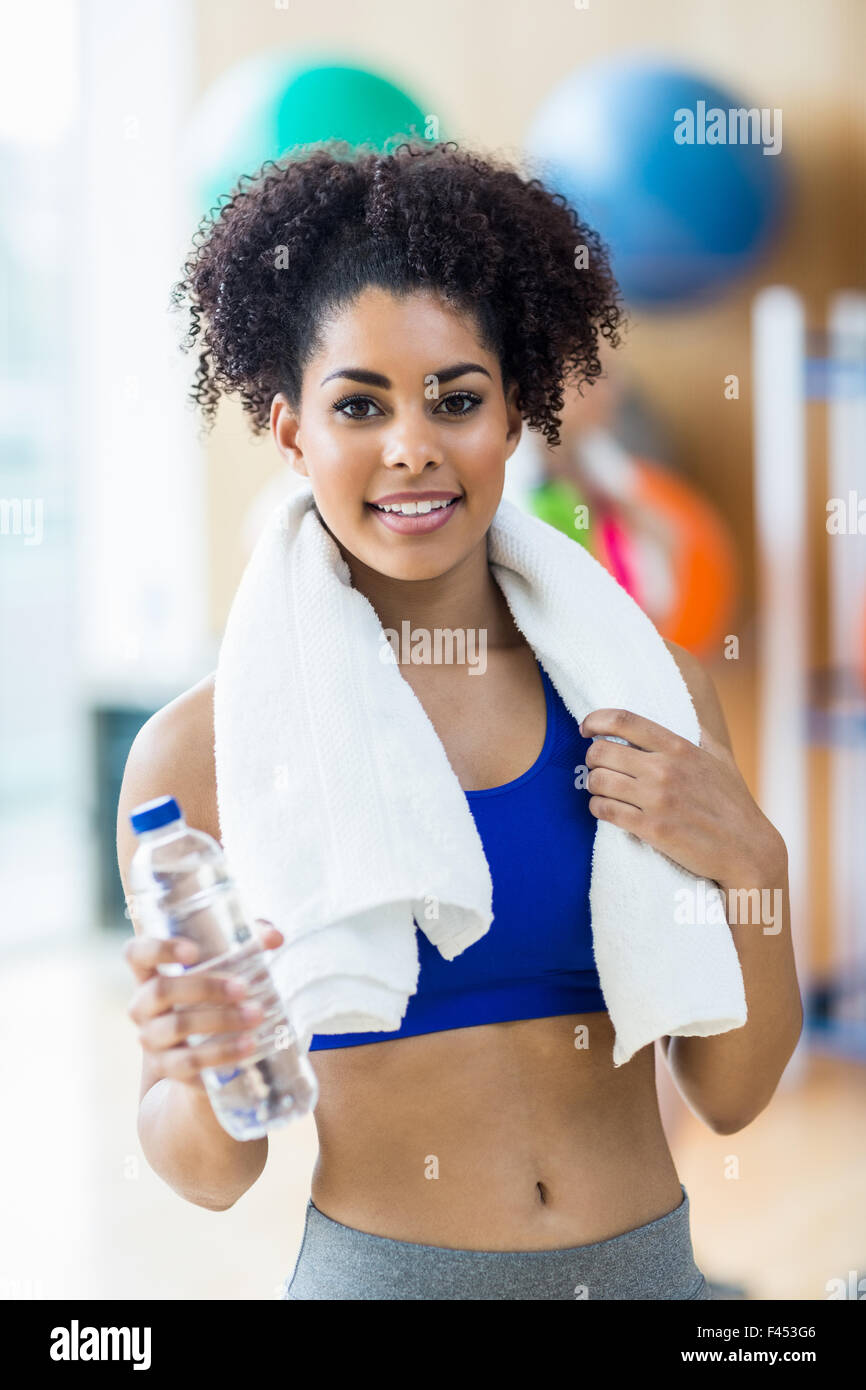 Fit athletic mixed race woman hi-res stock photography and images - Alamy