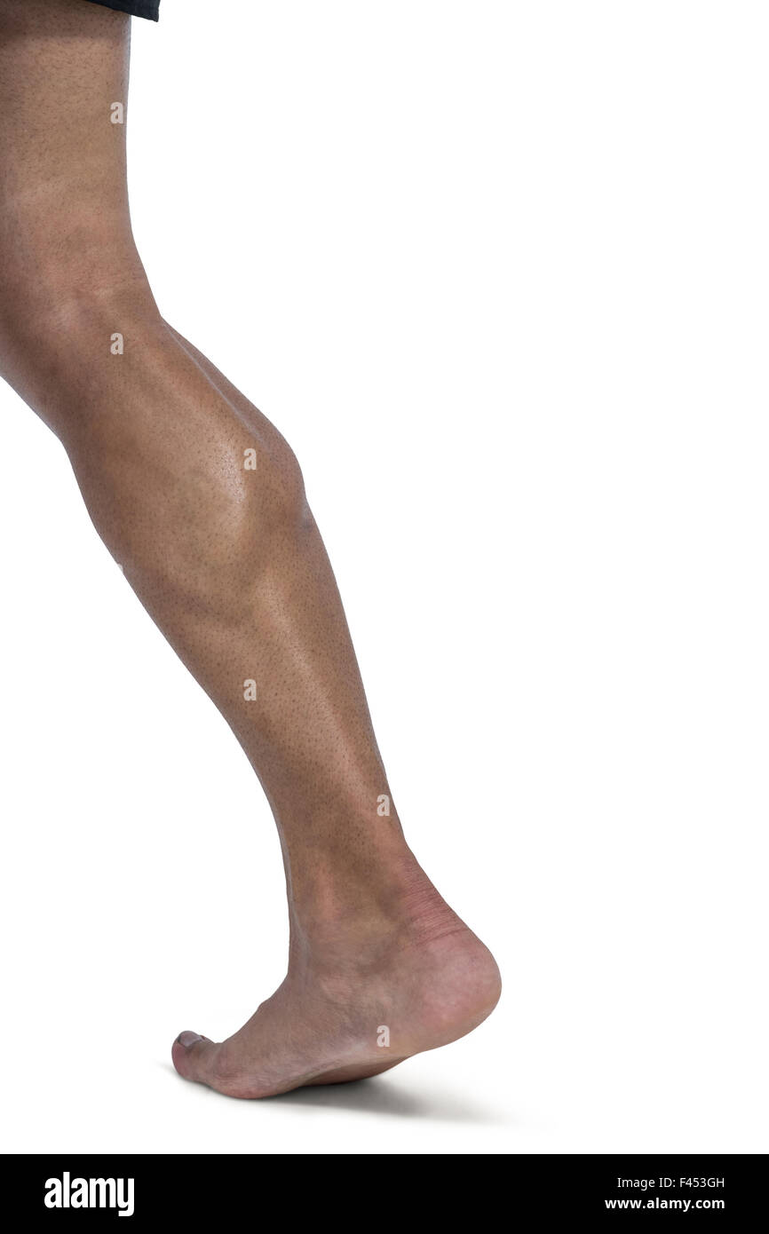 Strong male , muscular leg hi-res stock photography and images - Alamy