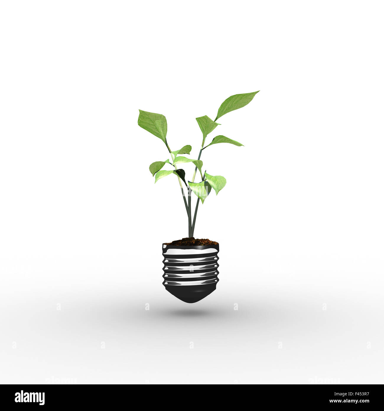Composite image of empty light bulb Stock Photo - Alamy
