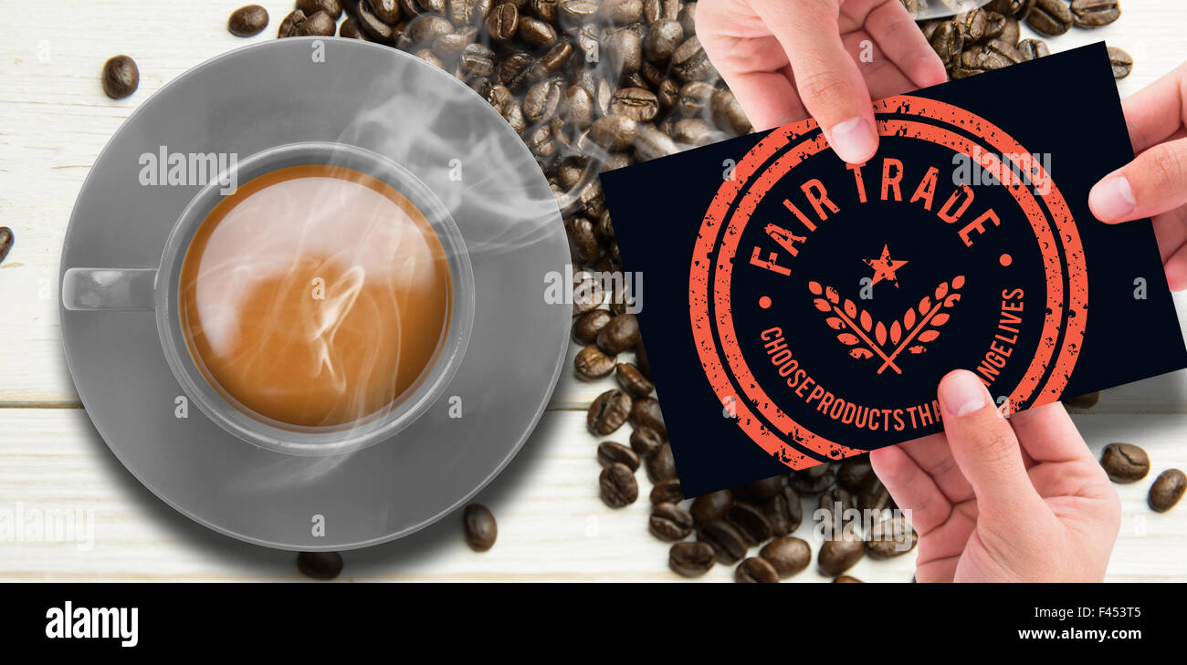 Composite image of hand showing card Stock Photo - Alamy Composite image of hand showing card Stock Photo - Alamy