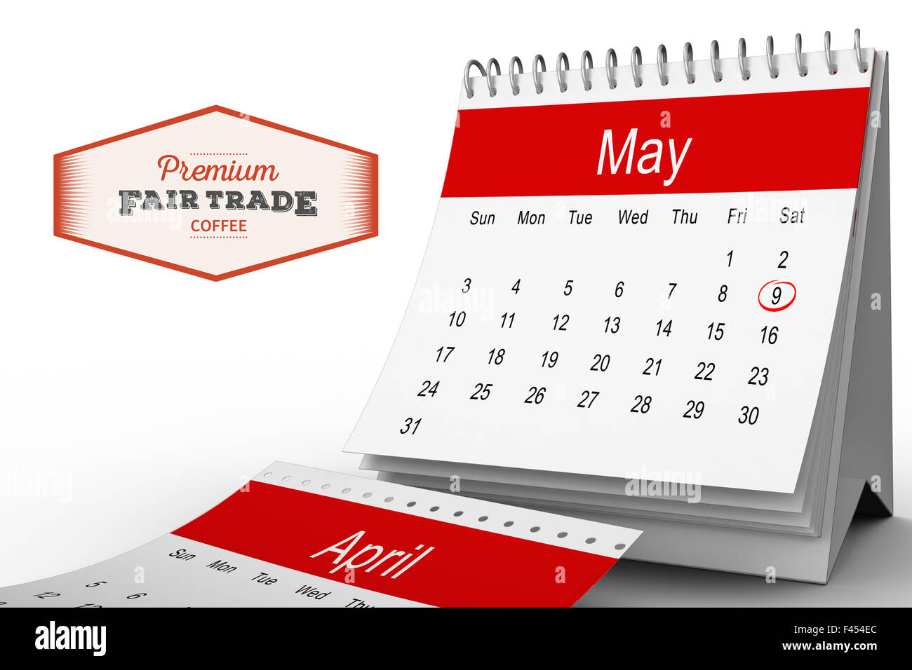 Composite image of fair trade graphic Stock Photo - Alamy