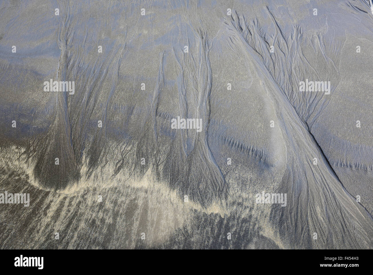 sand structures, Lofoten, Norway Stock Photo - Alamy
