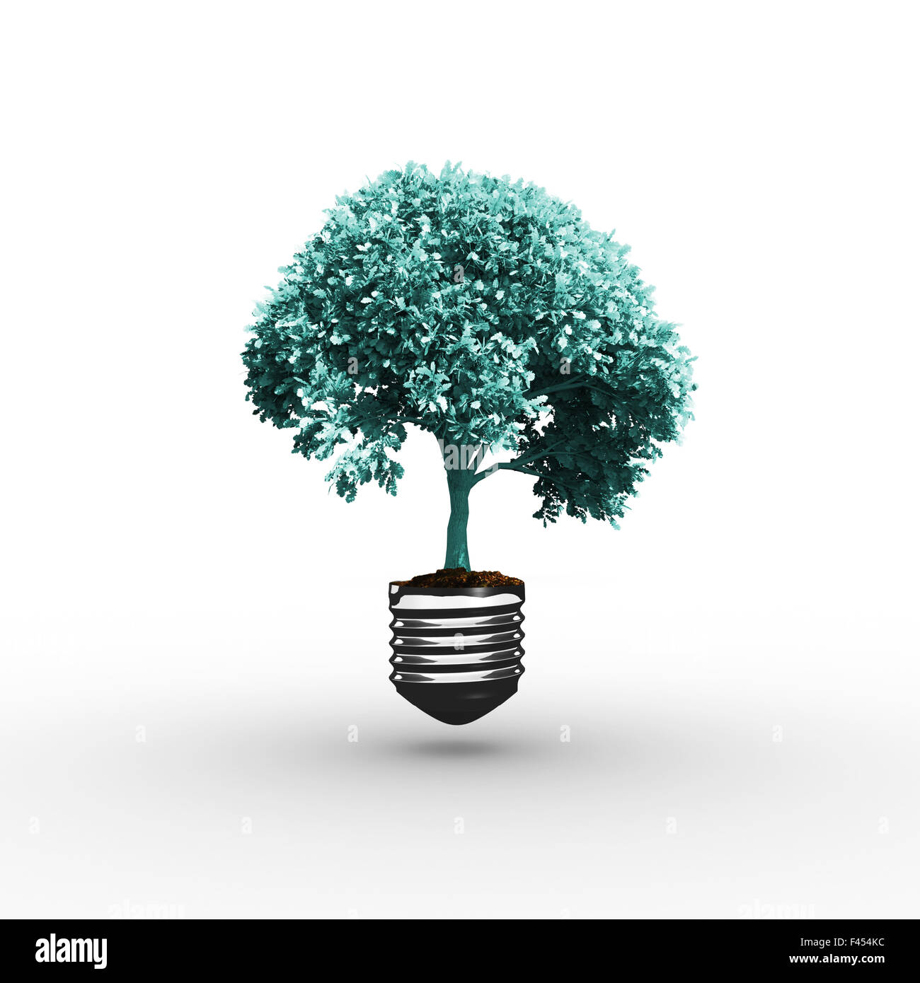 Composite image of empty light bulb Stock Photo - Alamy