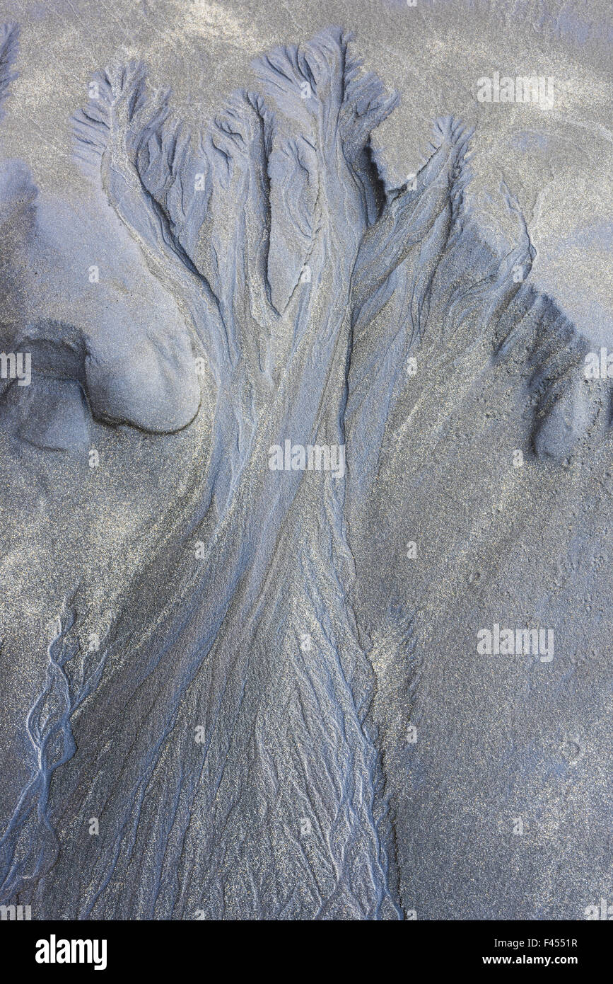sand structures, Lofoten, Norway Stock Photo - Alamy