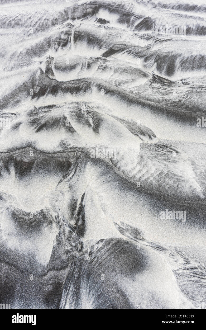 sand structures, Lofoten, Norway Stock Photo - Alamy