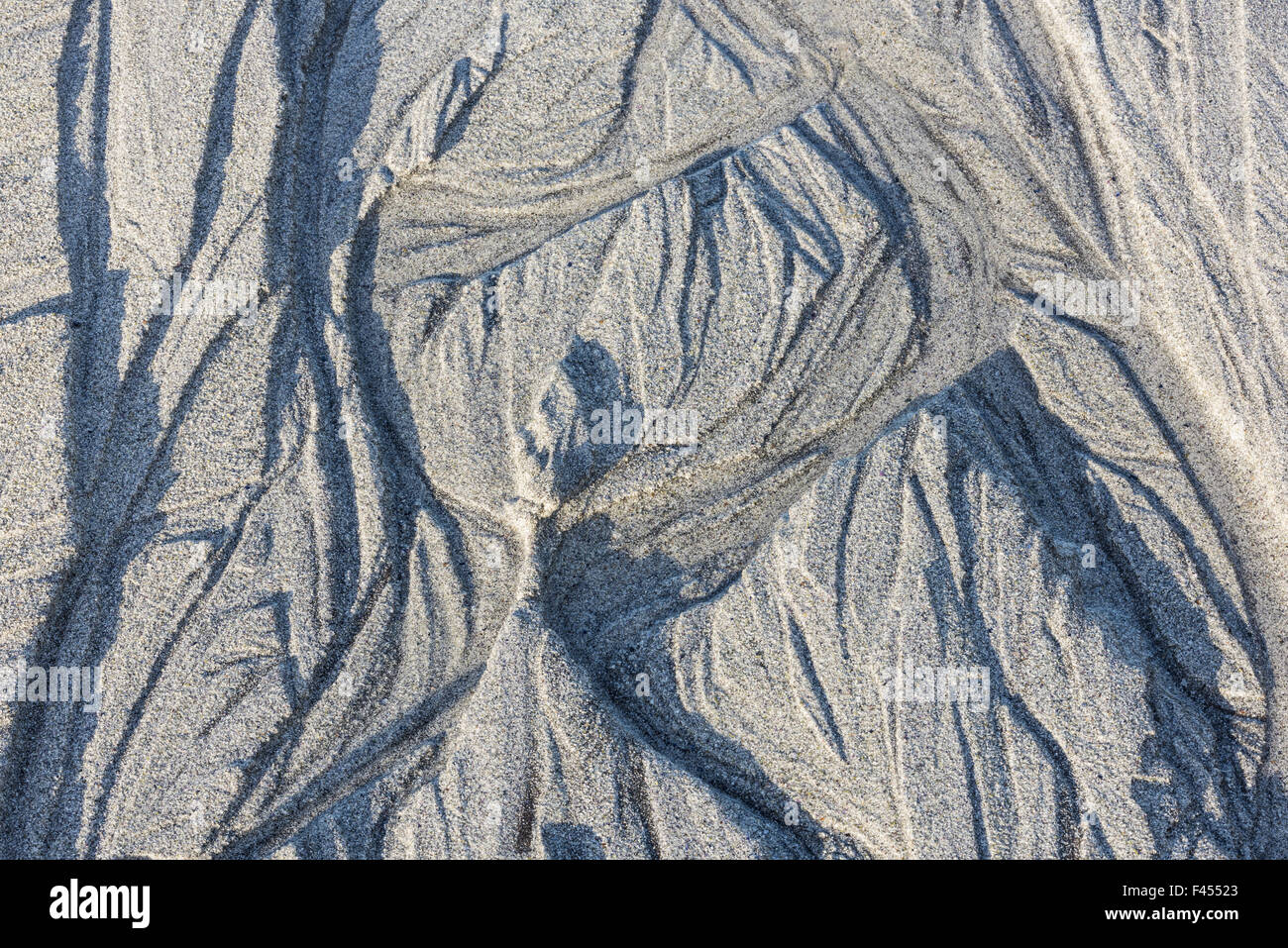 sand structures, Lofoten, Norway Stock Photo - Alamy