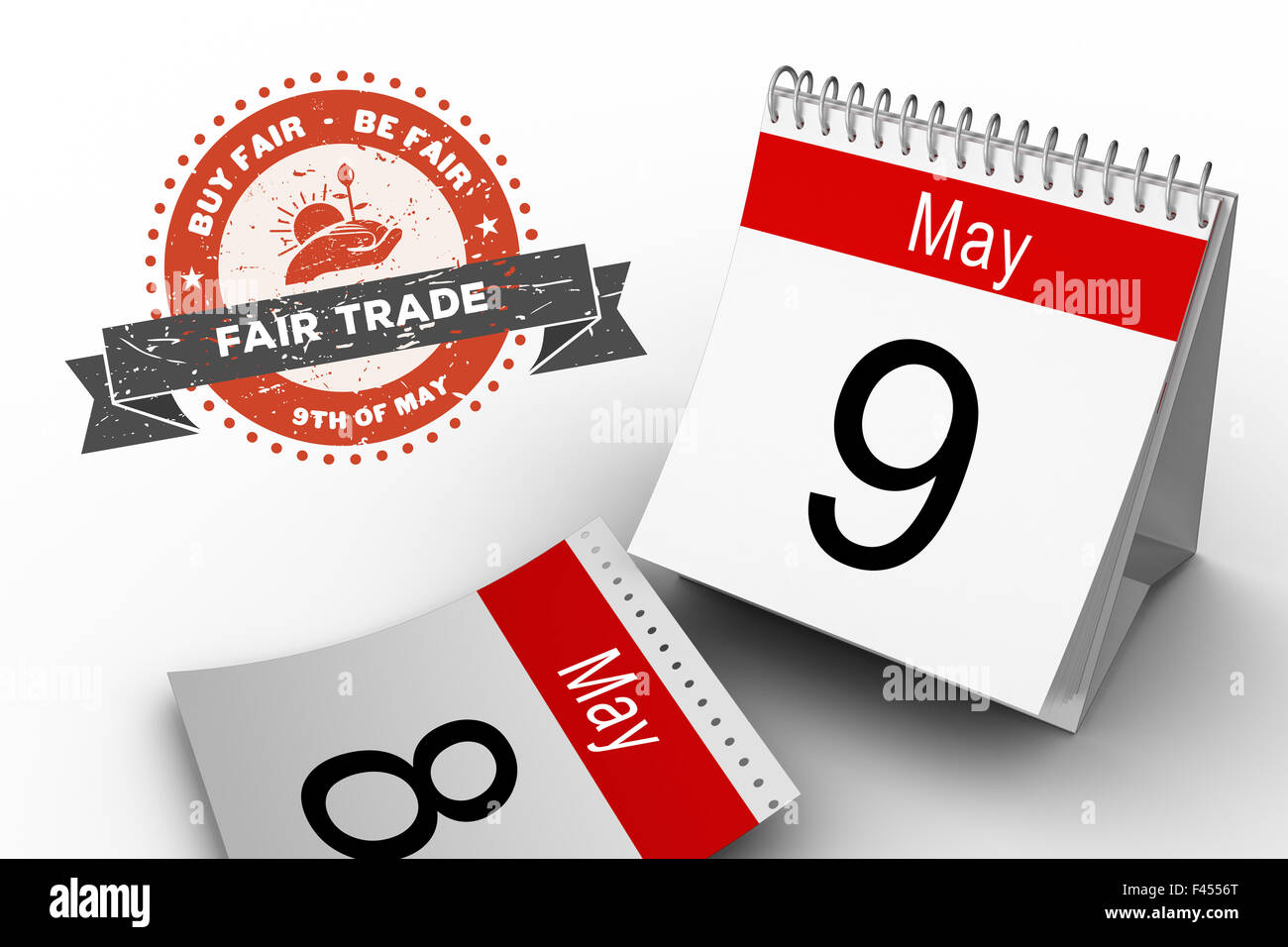 Composite image of fair trade graphic Stock Photo - Alamy