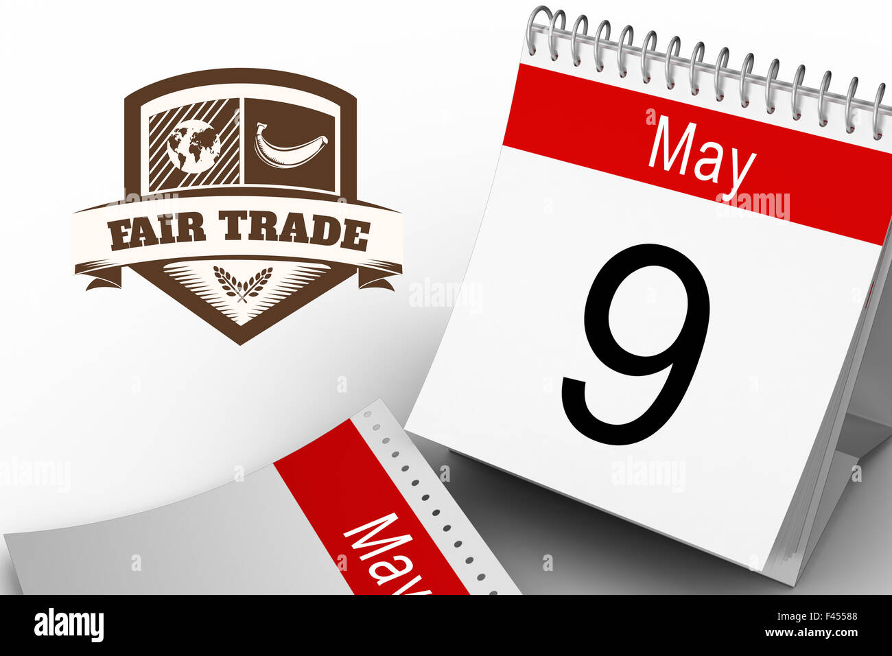 Composite image of fair trade graphic Stock Photo - Alamy