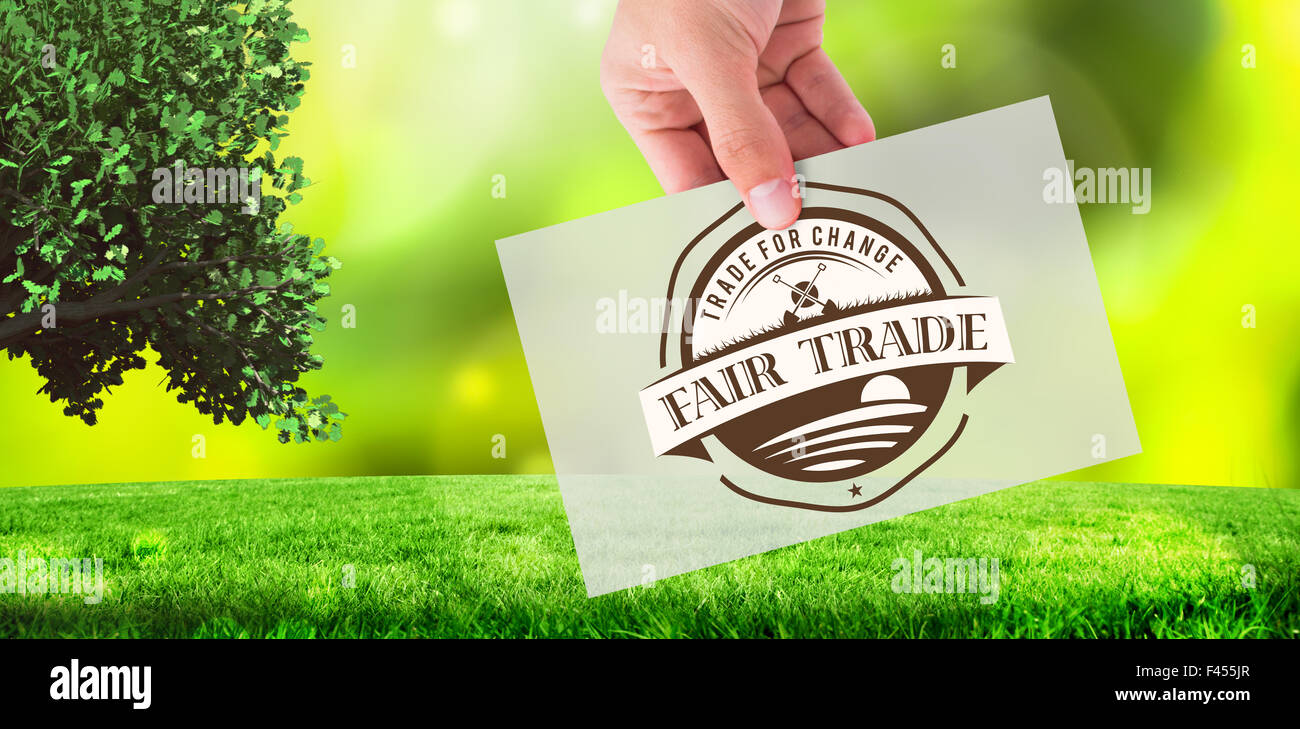 Composite image of hand showing card Stock Photo - Alamy Composite image of hand showing card Stock Photo - Alamy