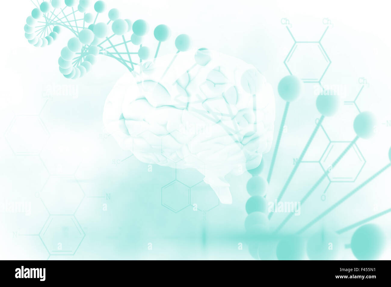 Dna genes brain hi-res stock photography and images - Alamy