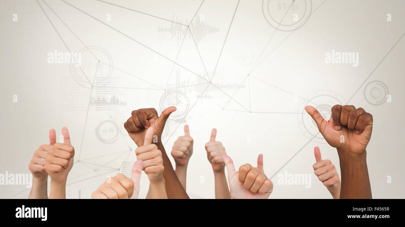Tech thumbs up hi-res stock photography and images - Alamy