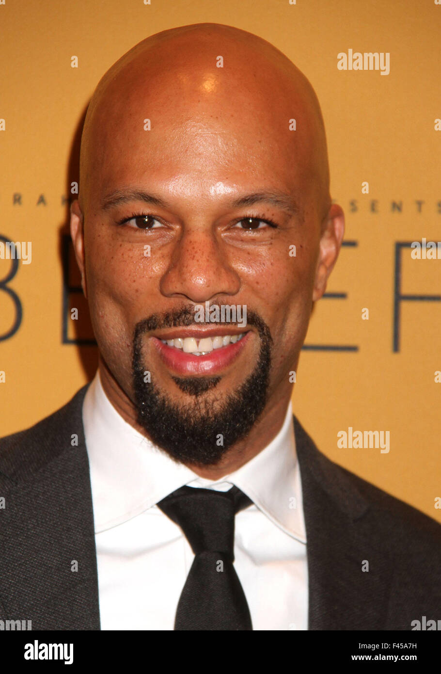 New York, USA. 14th Oct, 2015. COMMON attends the OWN premiere of the ...