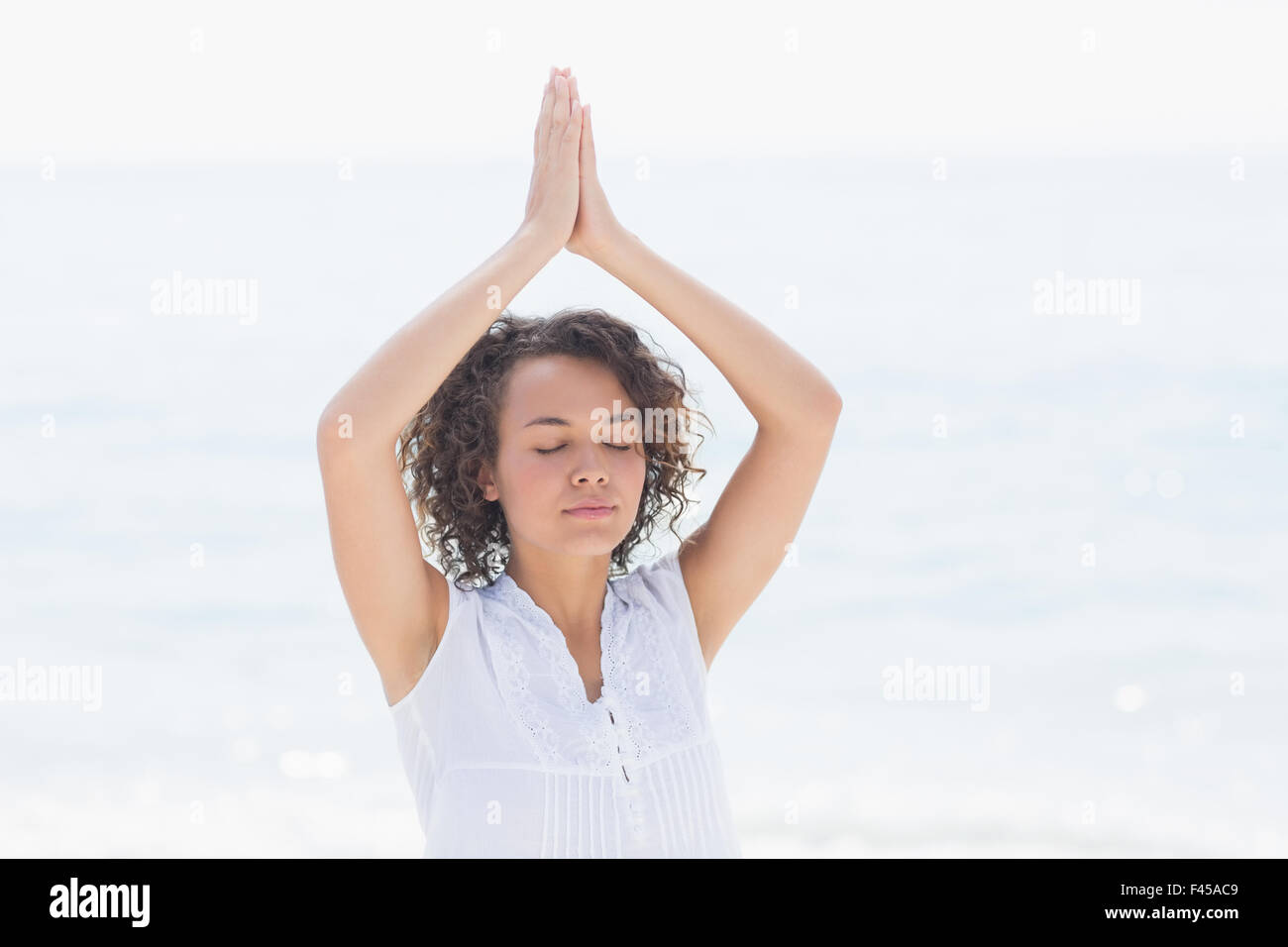 happy woman relaxing Stock Photo - Alamy