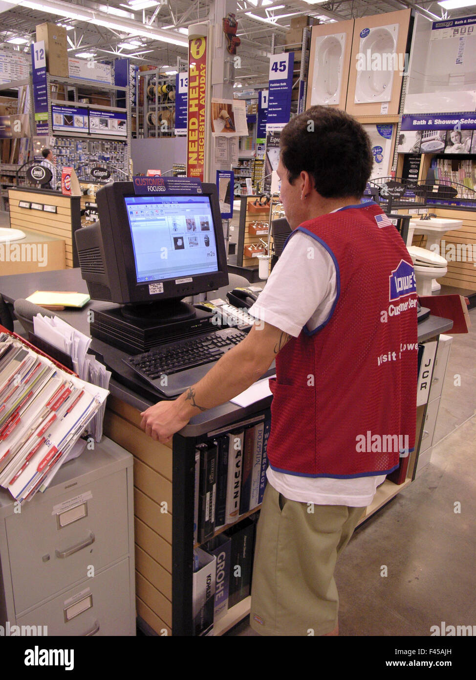 Vertical video business people examining hi-res stock photography and ...