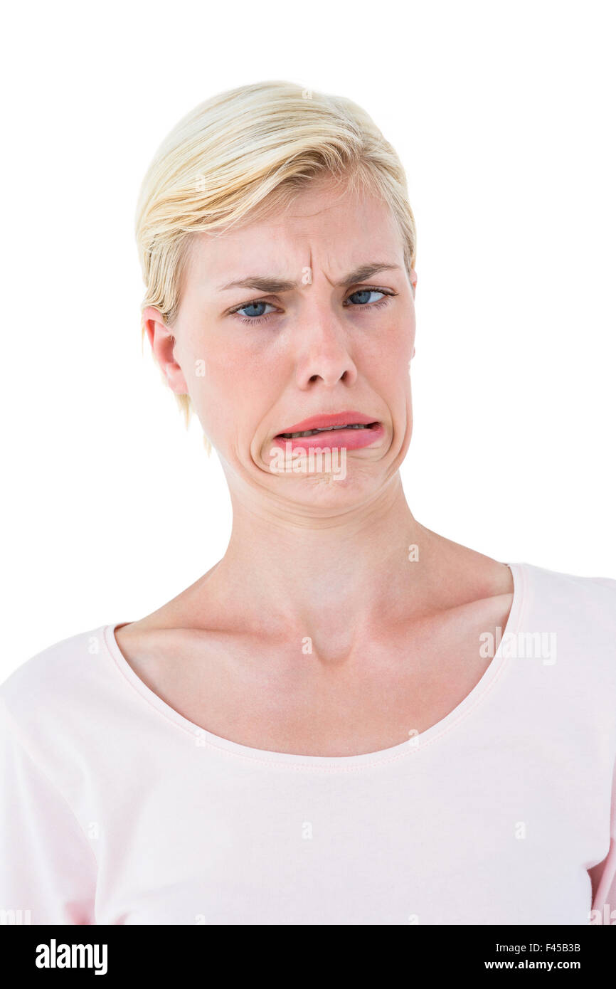 Grimacing facial expression tongue hi-res stock photography and images ...