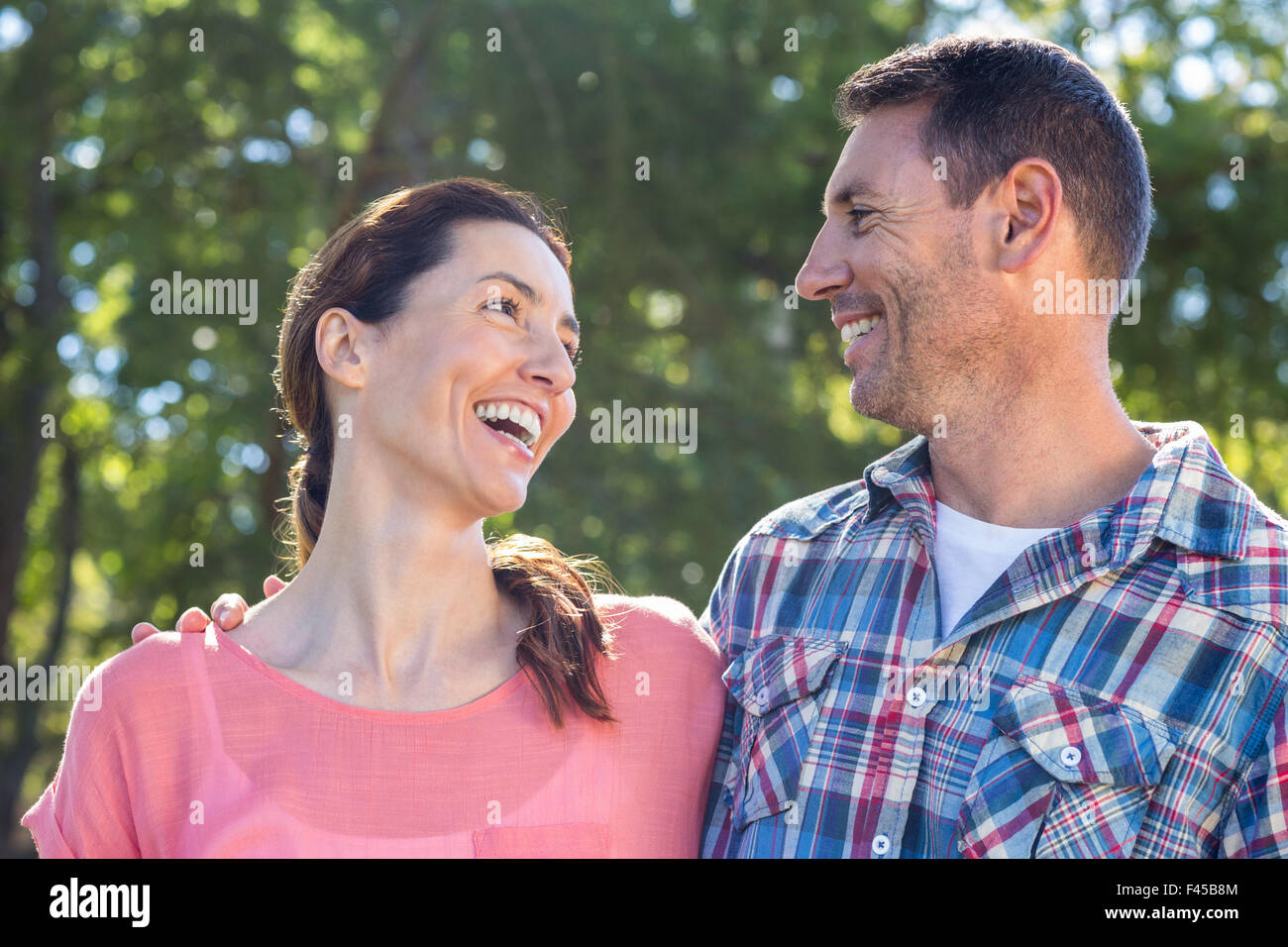 Casual happy smilling woman hi-res stock photography and images - Alamy