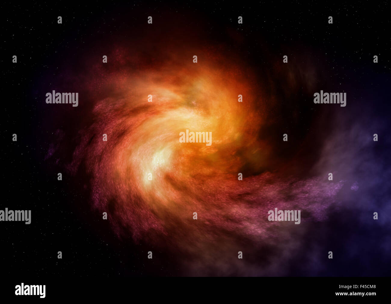 Being shone nebula Stock Photo - Alamy