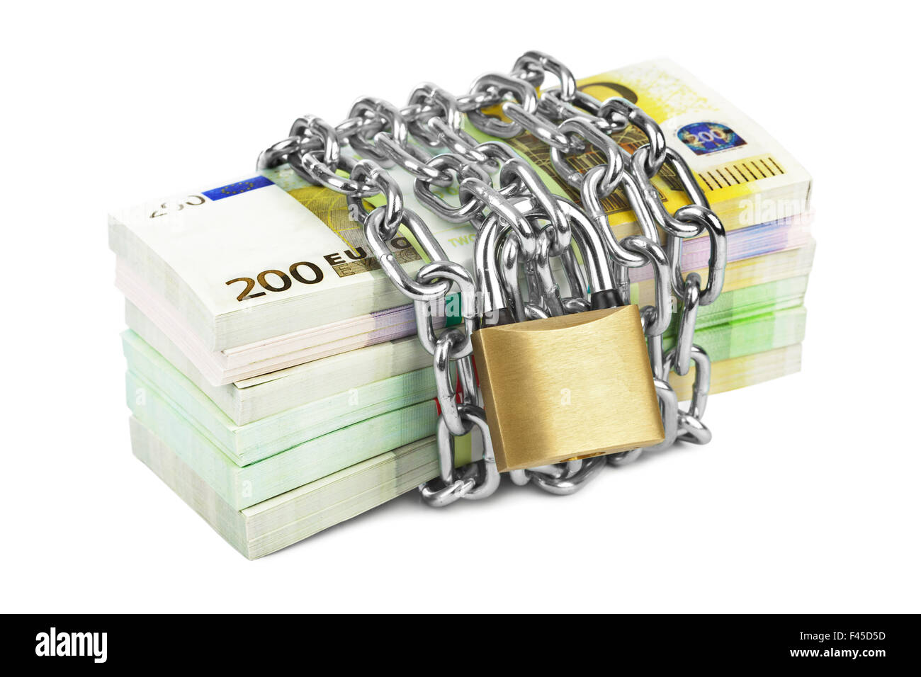 Money paper chain Cut Out Stock Images & Pictures - Alamy