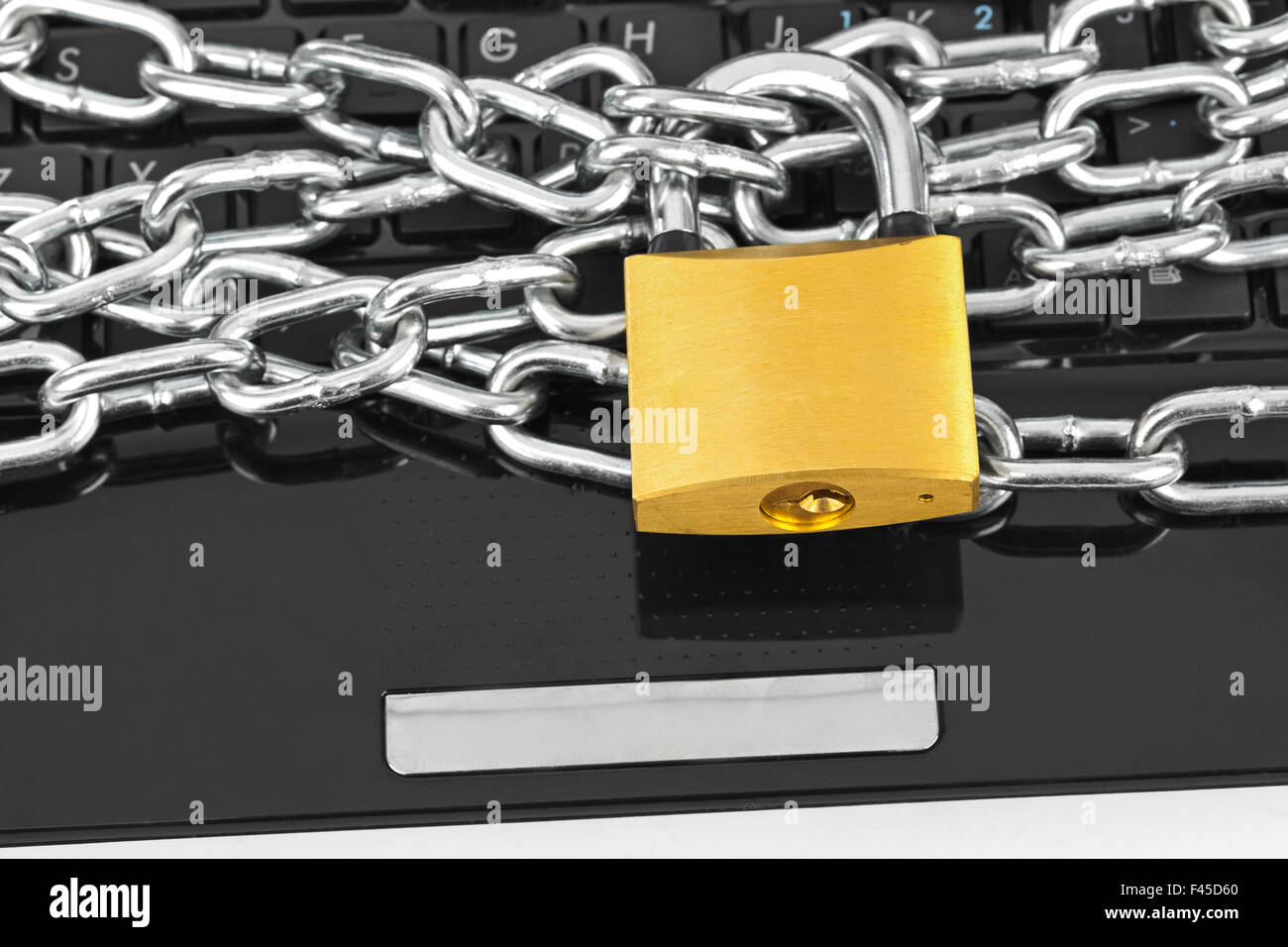 Notebook and chain Stock Photo - Alamy