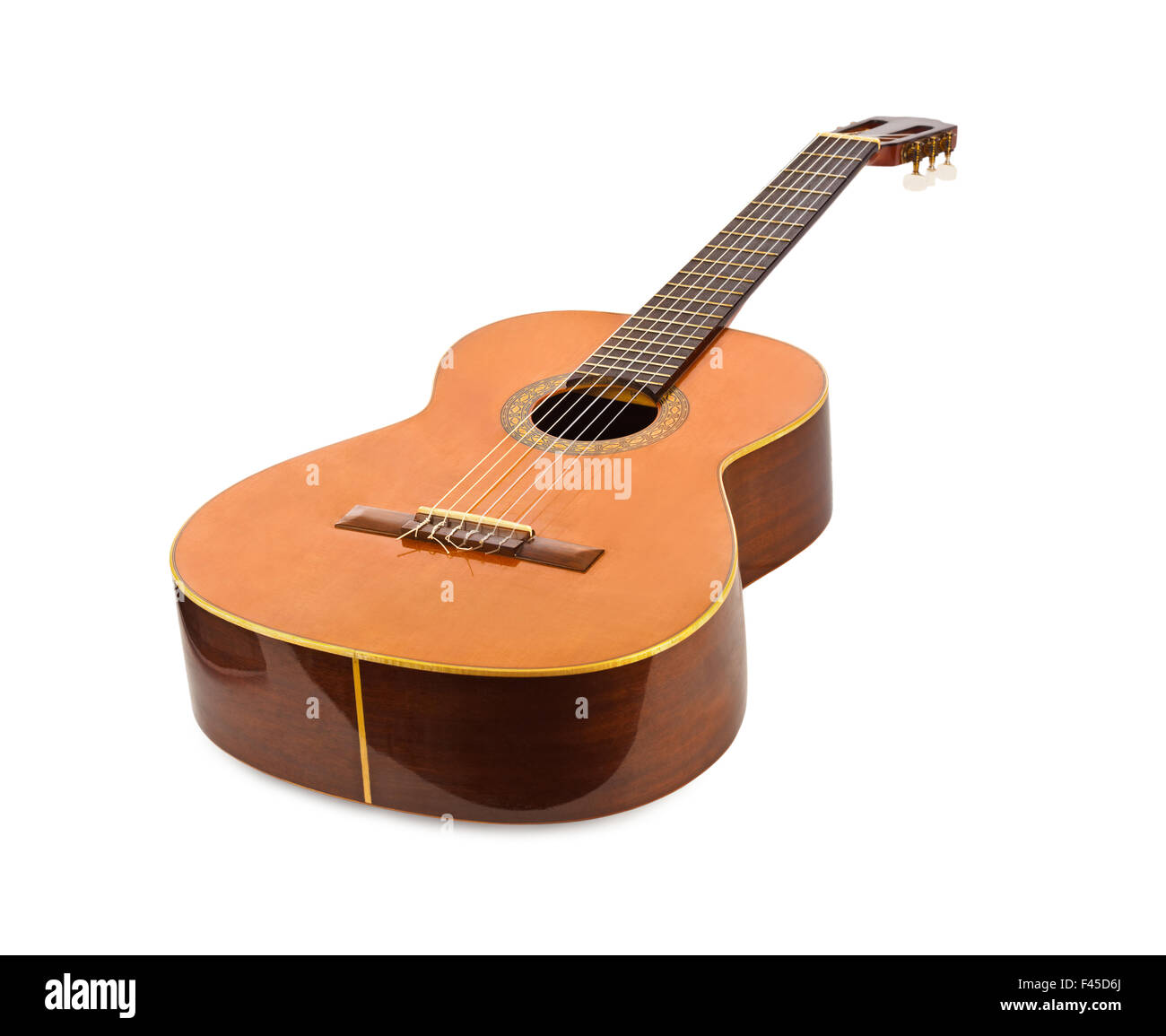 Classical acoustic guitar Stock Photo - Alamy