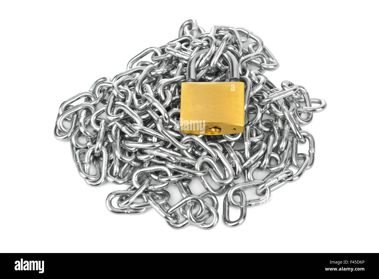 Pile of gold chain hi-res stock photography and images - Alamy