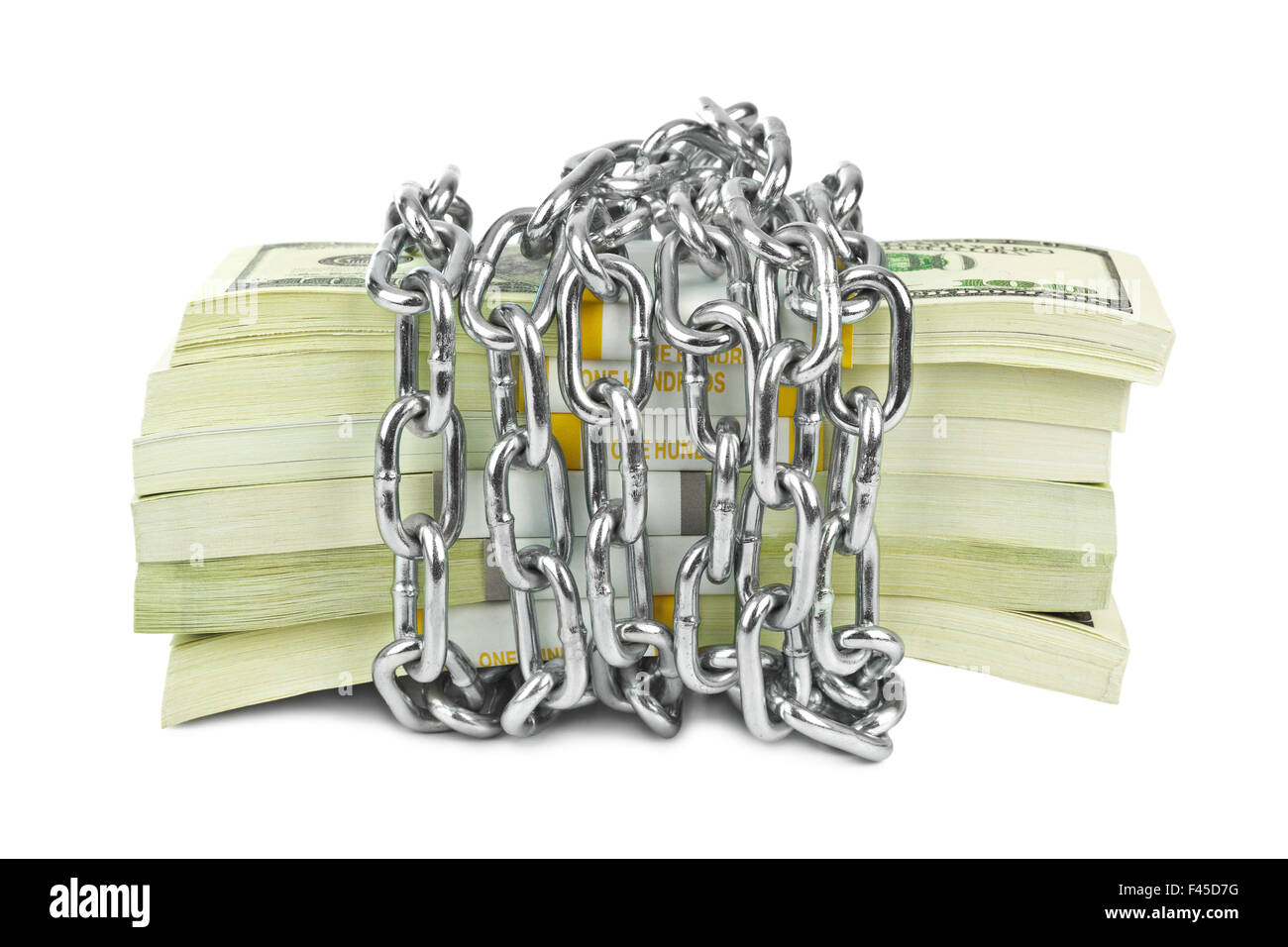 Money and chain Stock Photo - Alamy