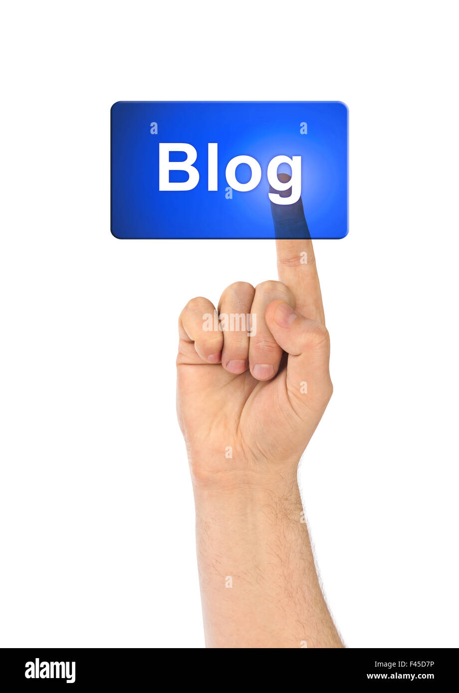 Blog button hi-res stock photography and images - Alamy