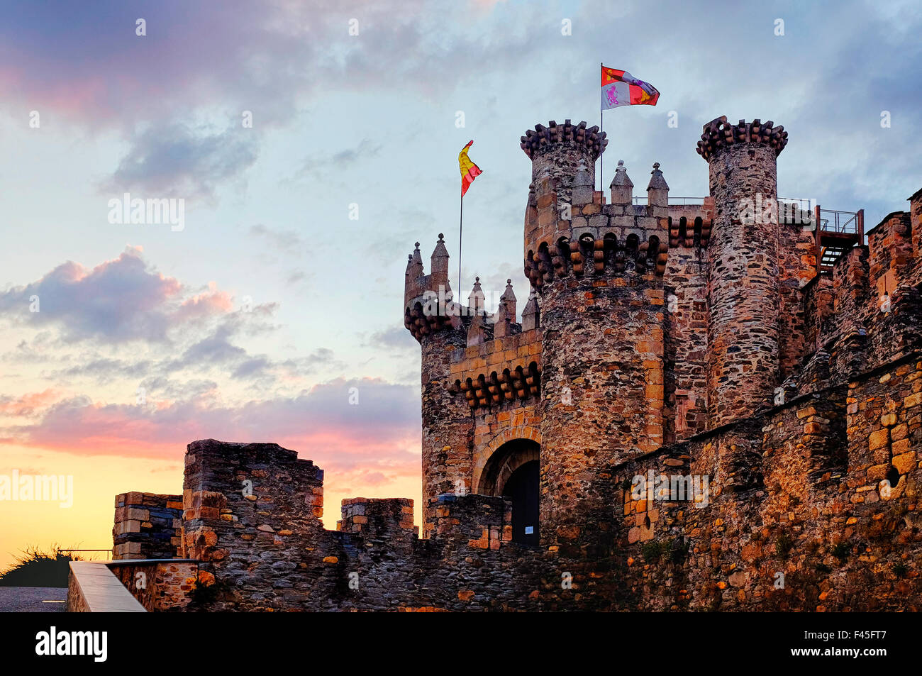 Templar castle hi-res stock photography and images - Alamy