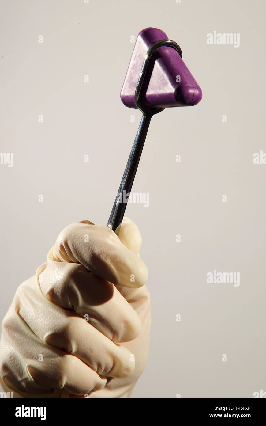 The Taylor or tomahawk reflex hammer is a medical instrument used by ...
