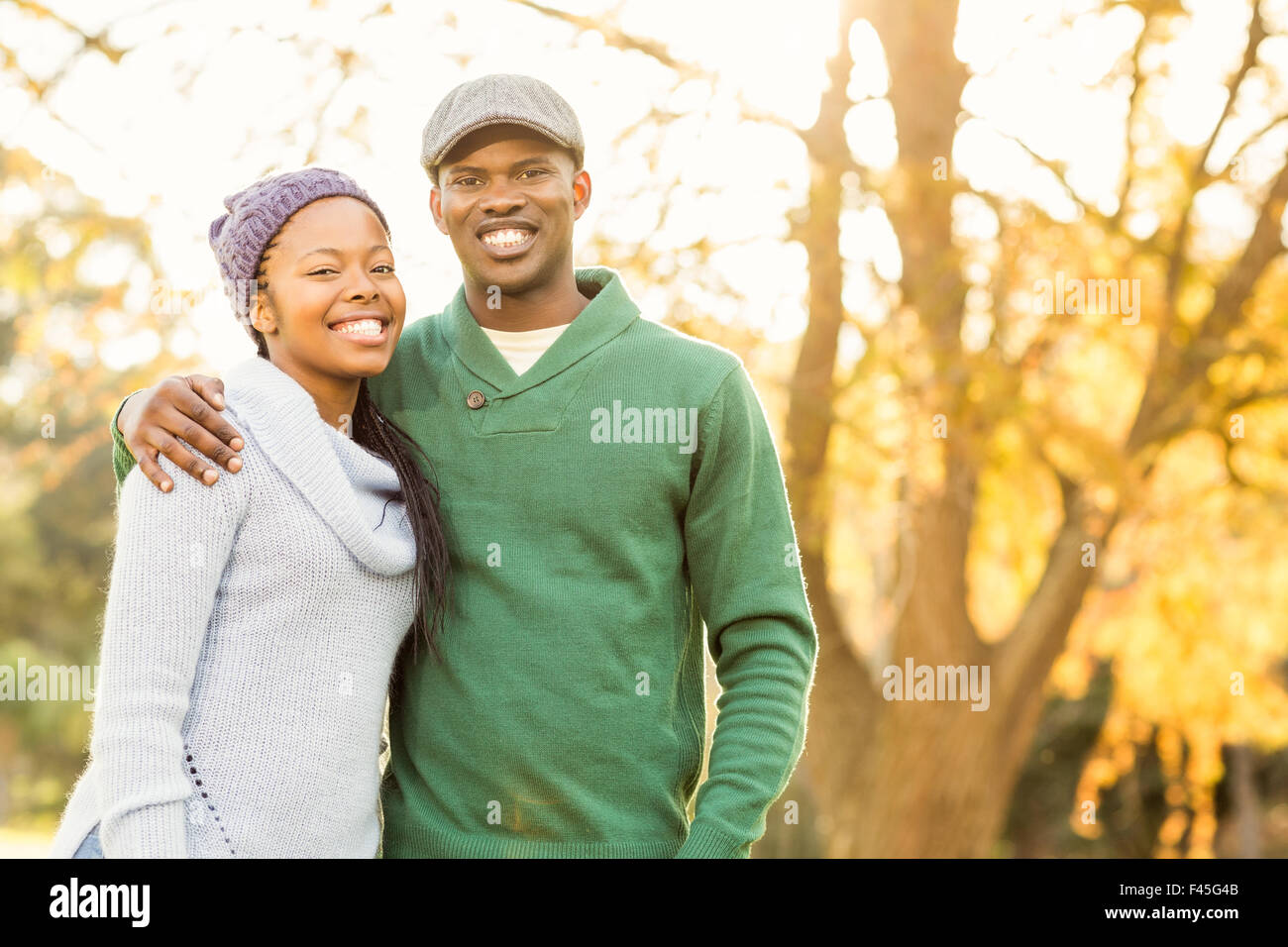 Portrait of a young smiling couples Stock Photo - Alamy