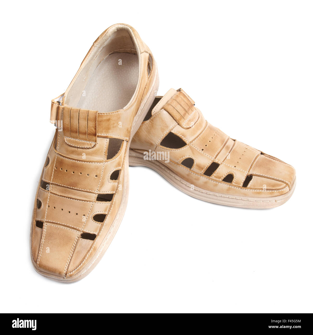 Pair of sandals Stock Photo - Alamy