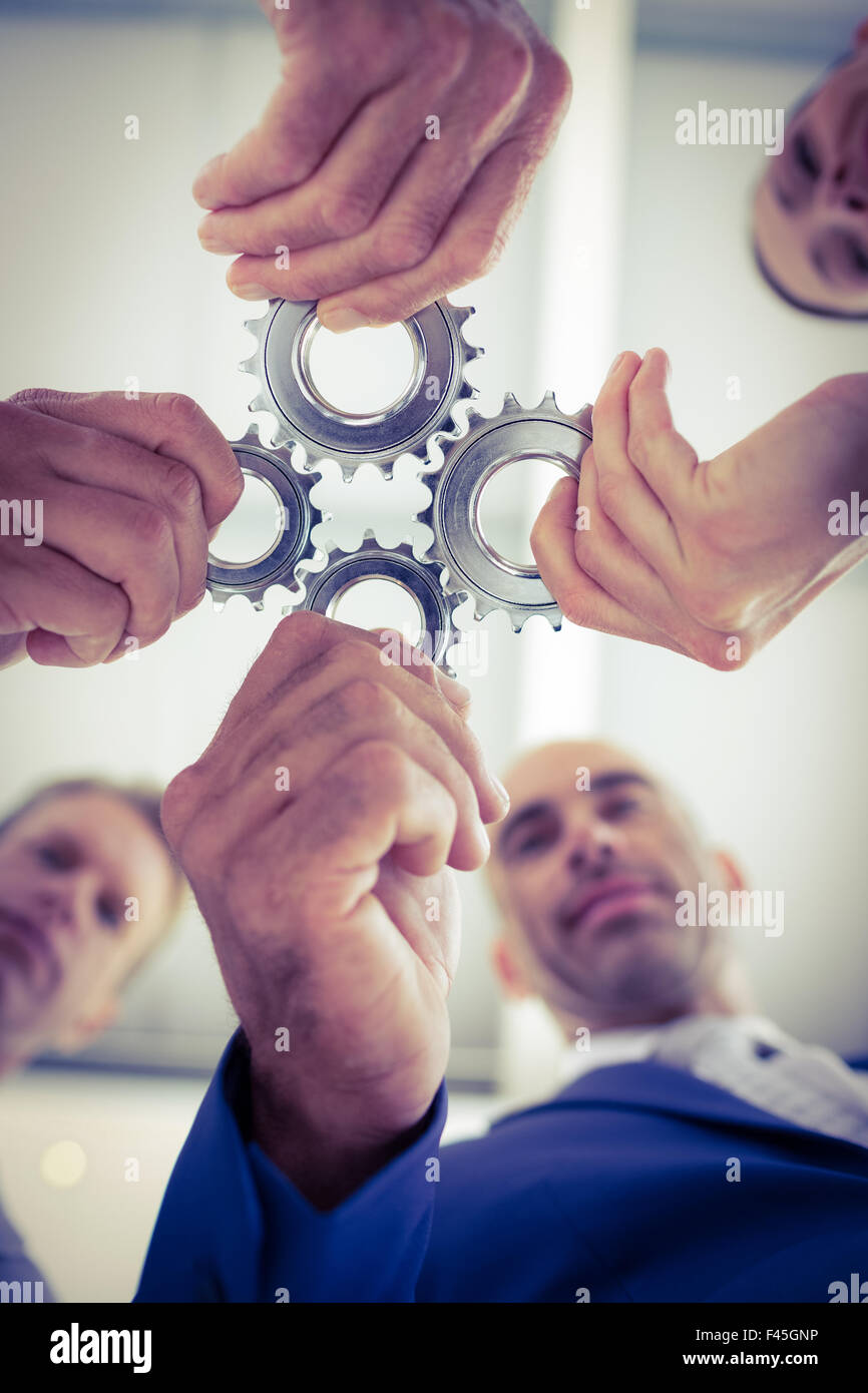 Business team solving a problem Stock Photo - Alamy