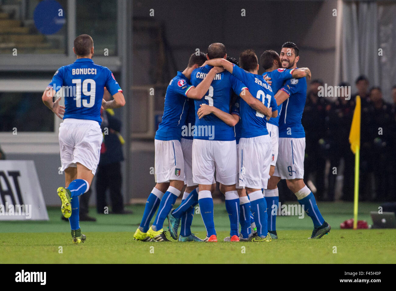 Rome, Italy. 13th Oct, 2015. Italy team group (ITA) Football/Soccer ...