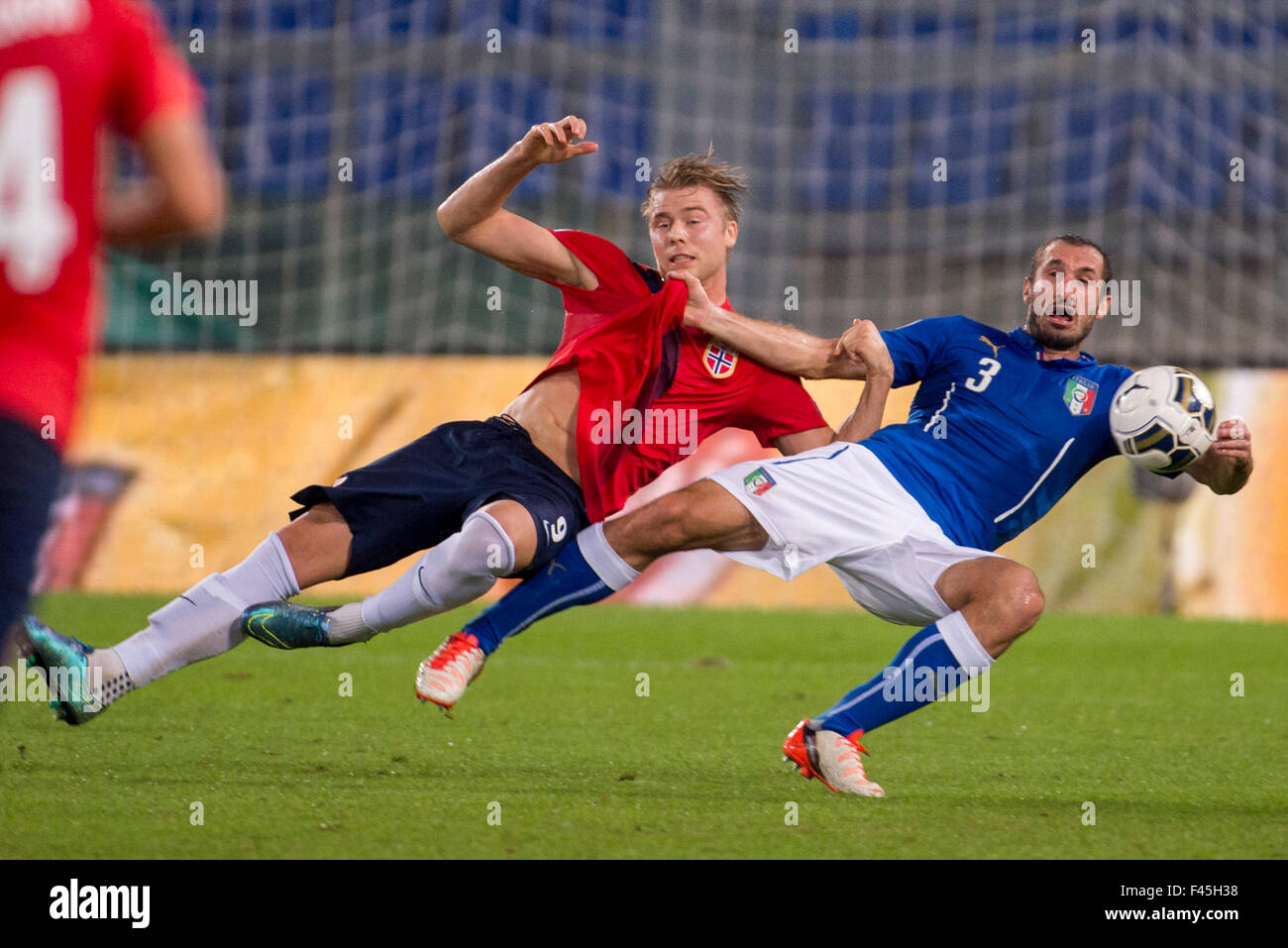 Rome, Italy. 13th Oct, 2015. Alexander Soderlund (NOR), Giorgio ...