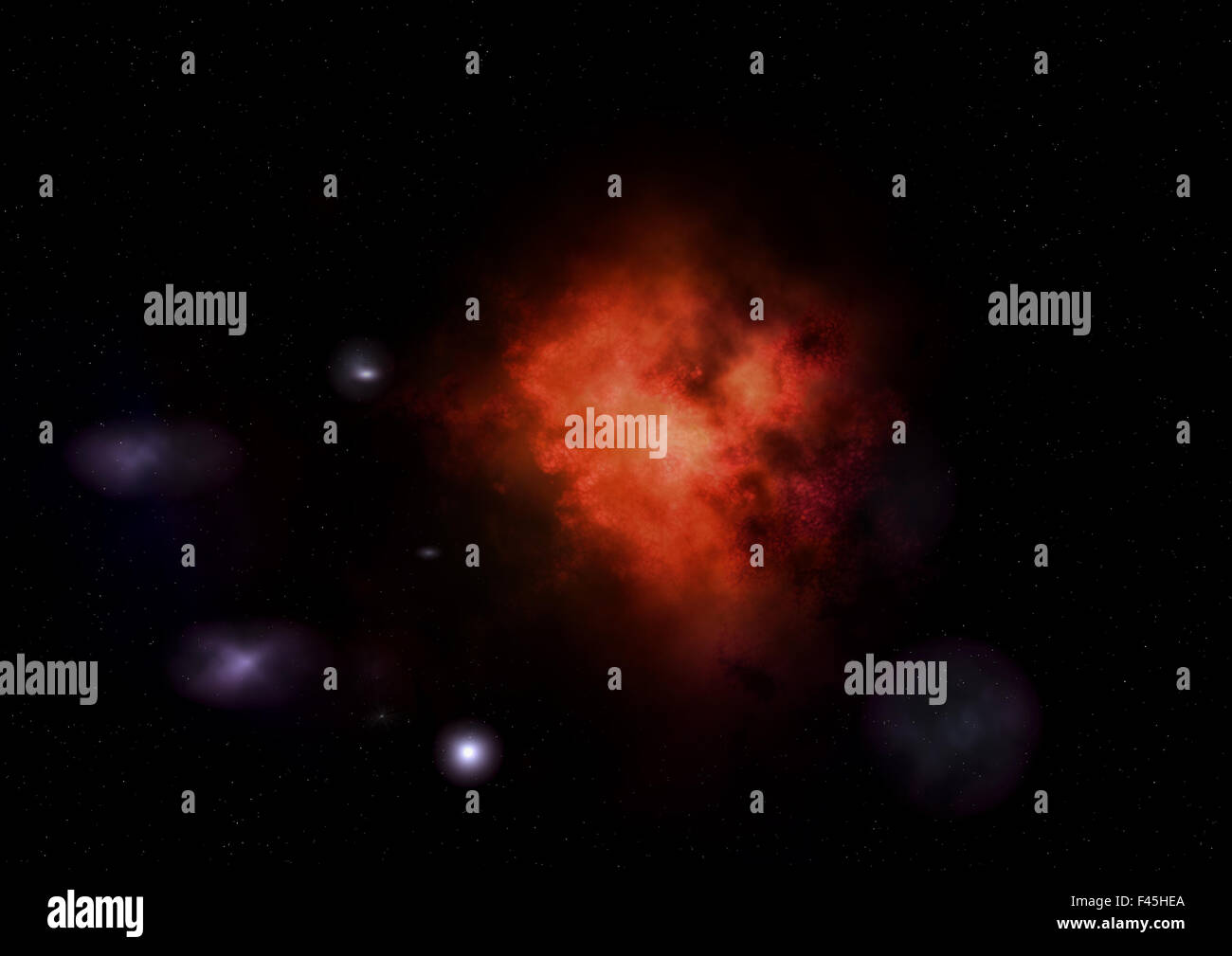 Small part of an infinite star field Stock Photo - Alamy