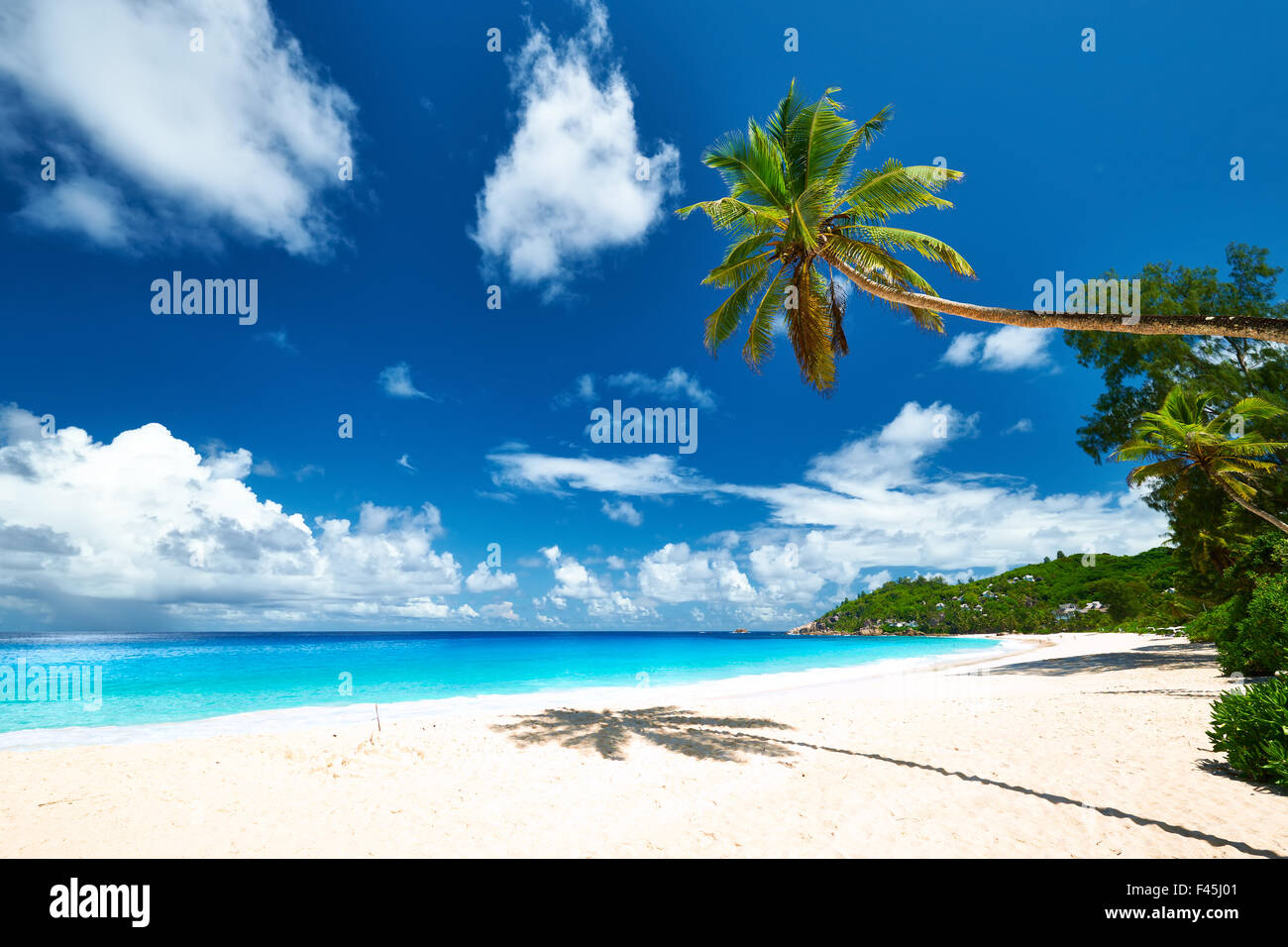 Beautiful Anse Intendance beach at Seychelles Stock Photo - Alamy