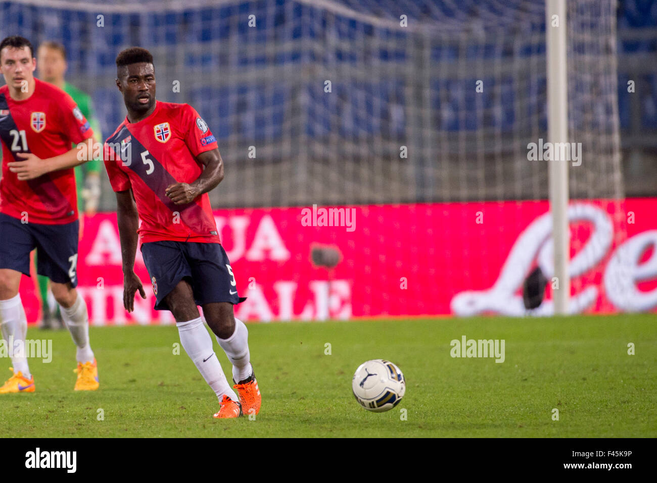 Rome, Italy. 13th Oct, 2015. Alexander Tettey (NOR) Football/Soccer ...