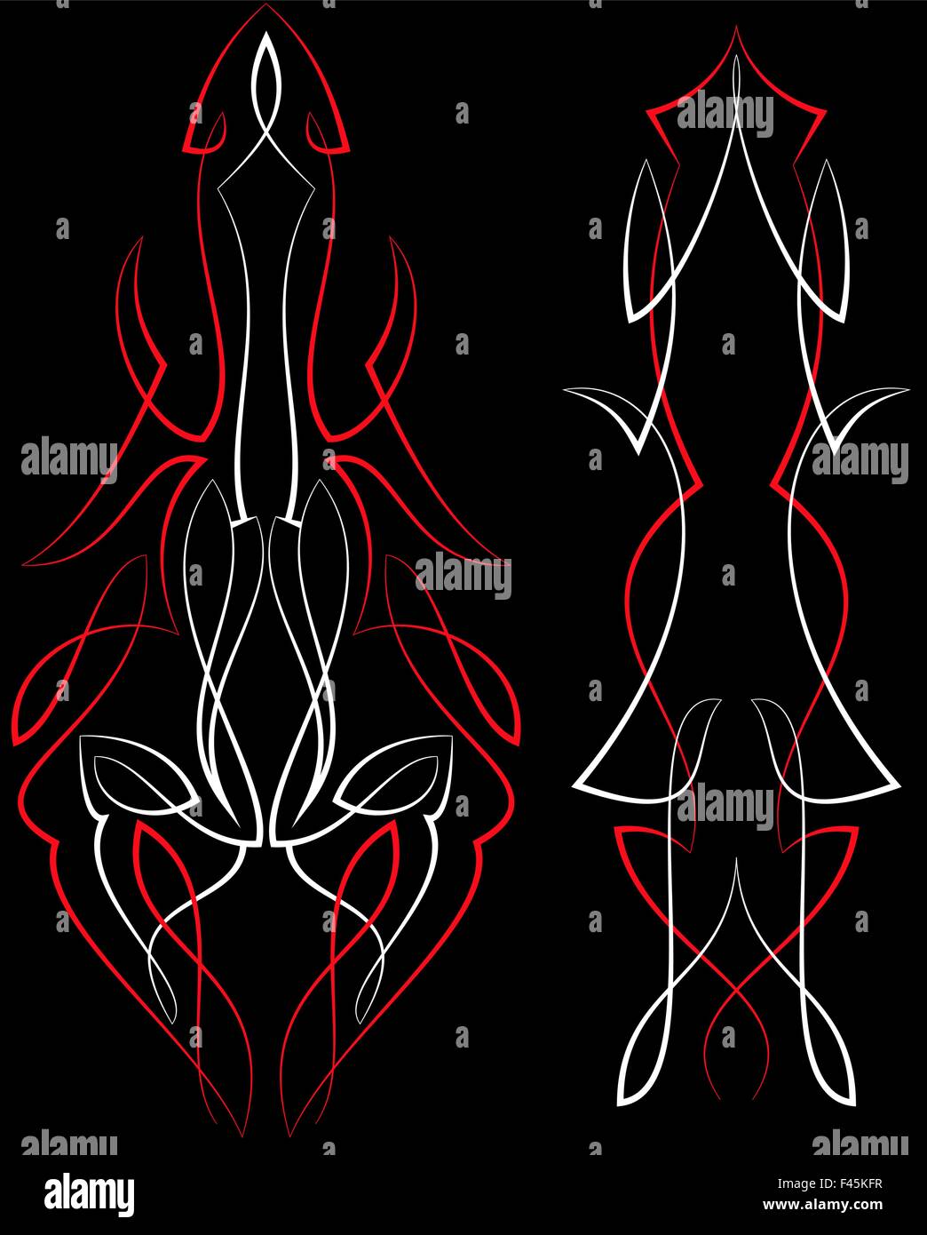 Pinstripe Graphics : Vinyl Ready Vector Art Stock Vector Image & Art ...