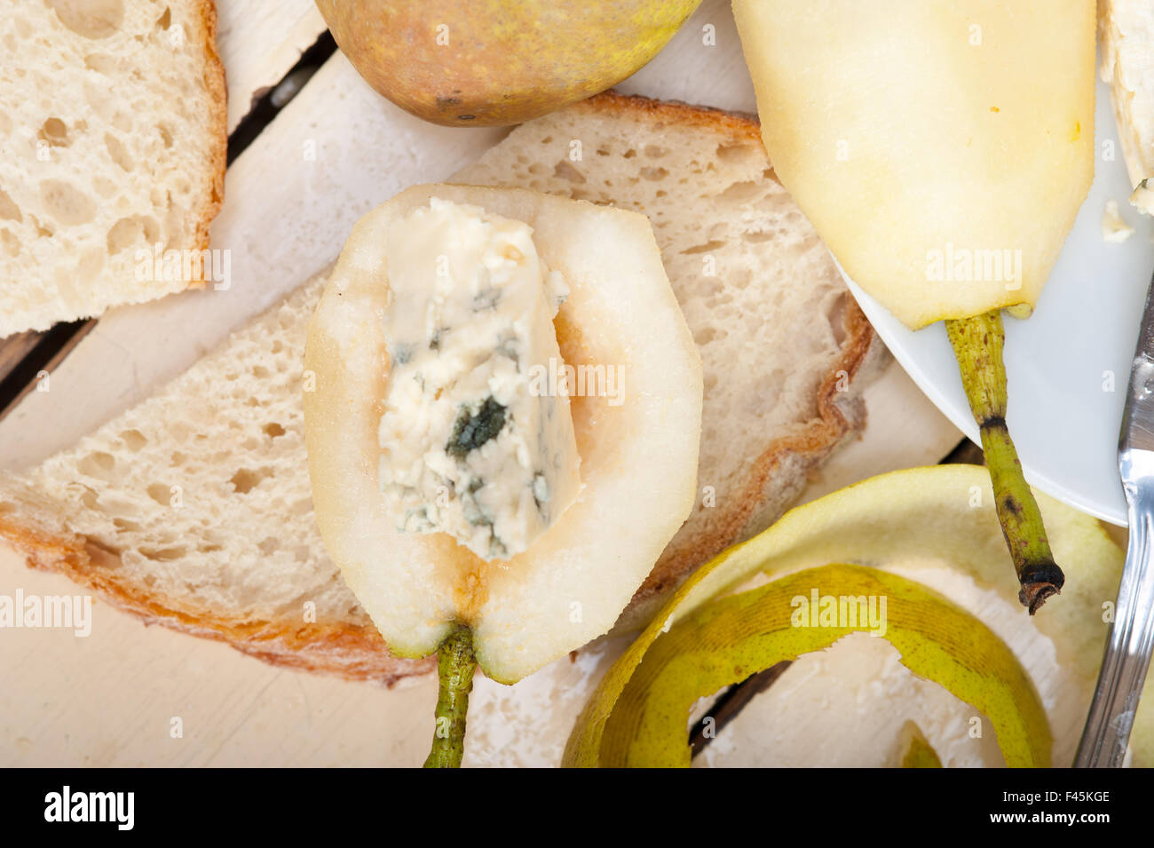 cheese and pears Stock Photo - Alamy