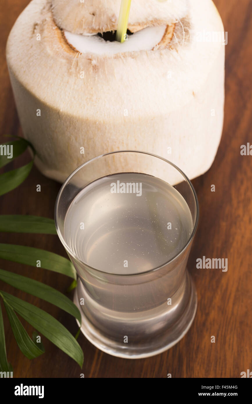 Coconut and coconut water Stock Photo - Alamy